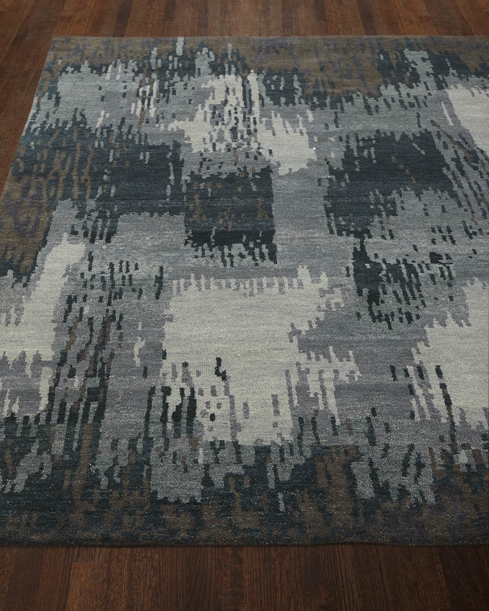 Josie Natori Forest Brushstroke Rug, 5' x 7' | Horchow