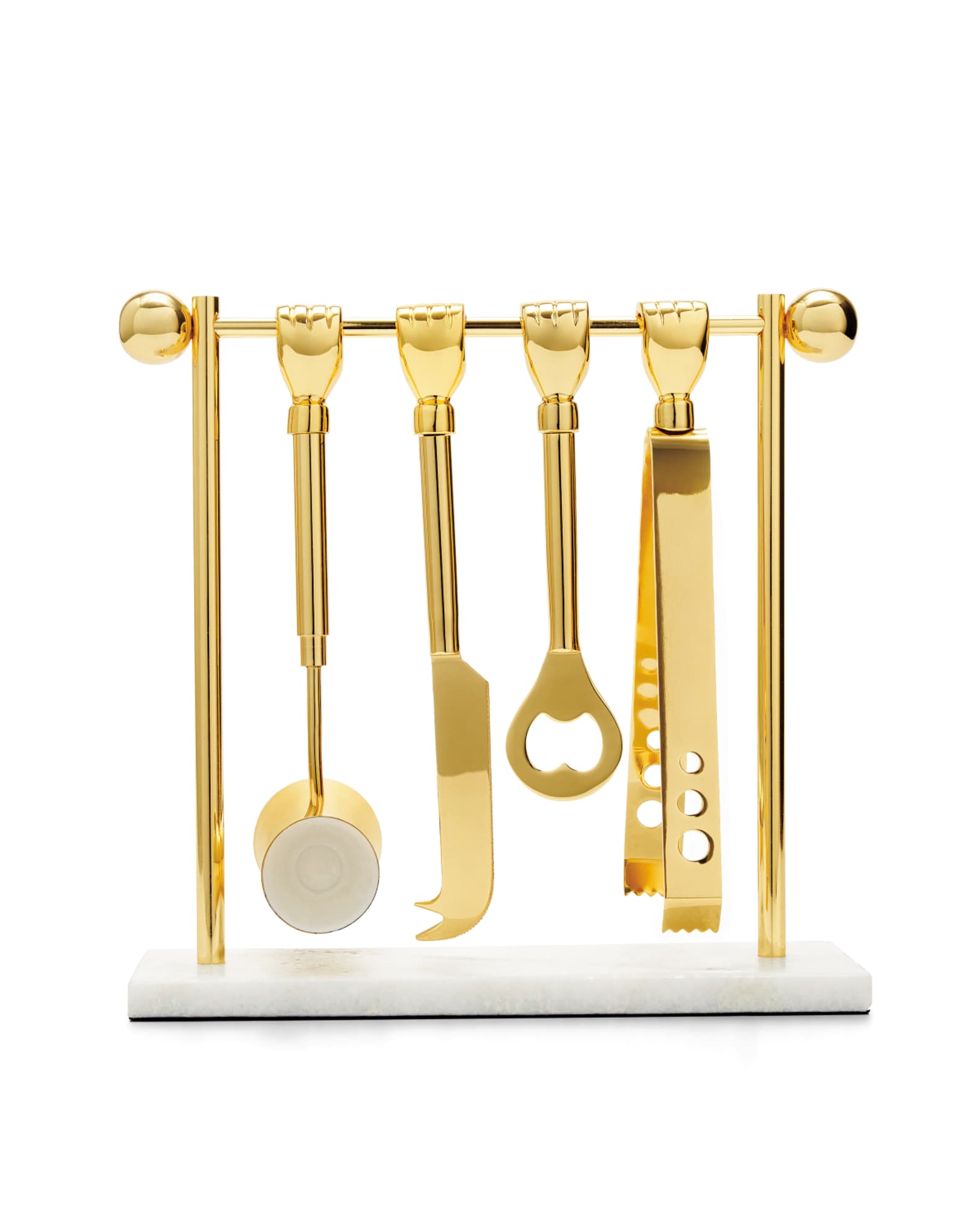 Jonathan Adler Barbell Barware Set | Horchow