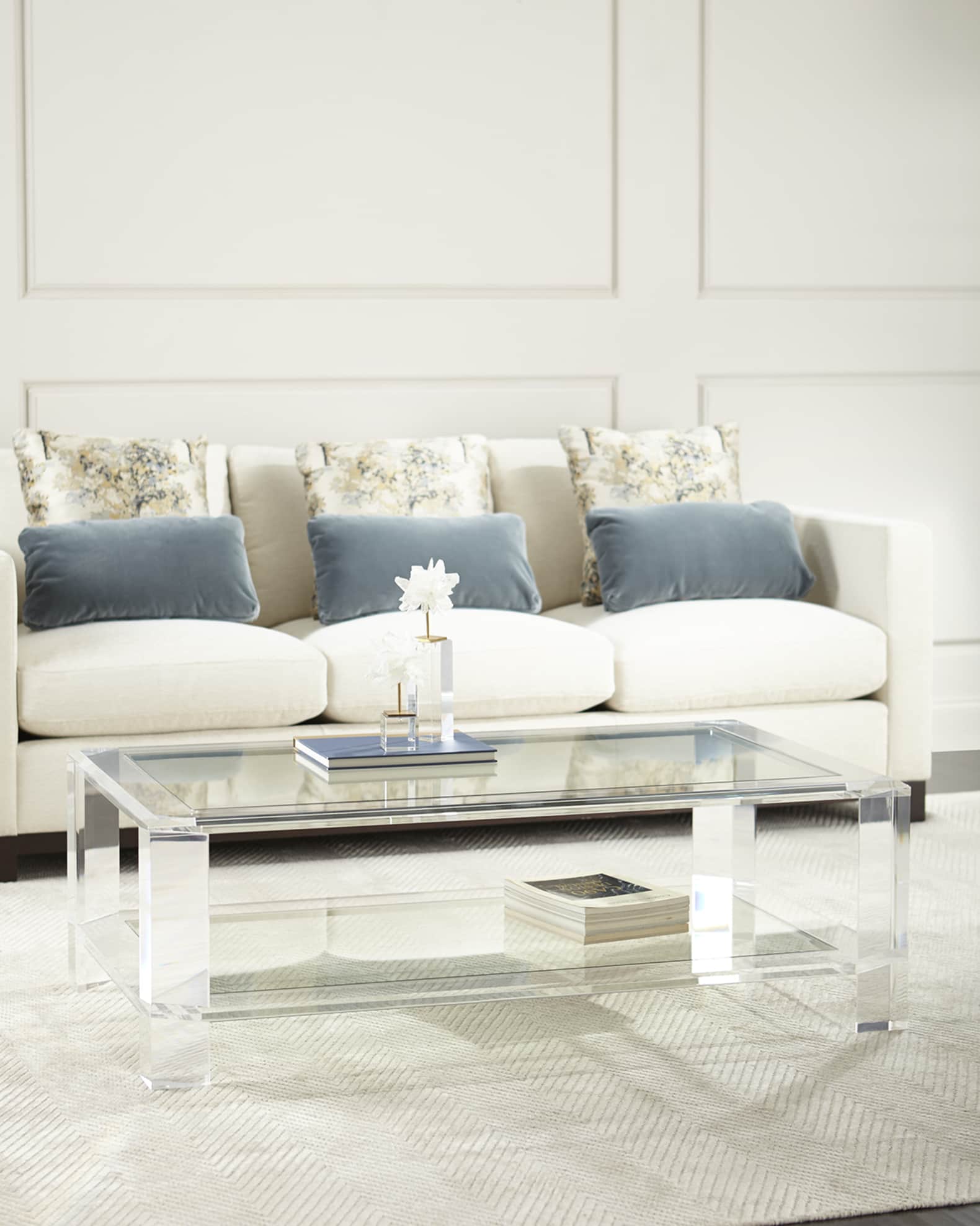 Interlude Home Surrey Acrylic Cocktail Table | Horchow