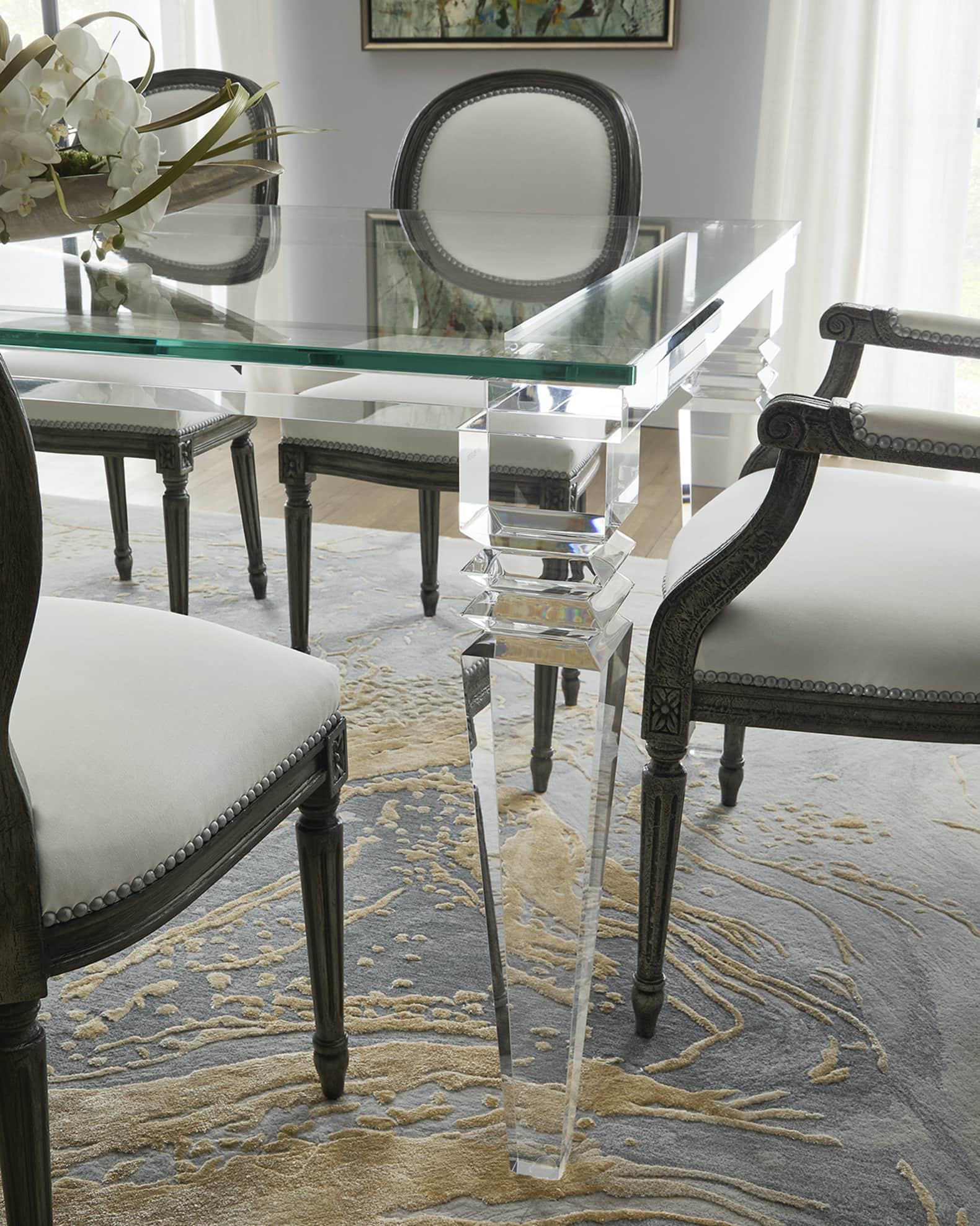 Interlude Home Christelle Acrylic Dining Table | Horchow