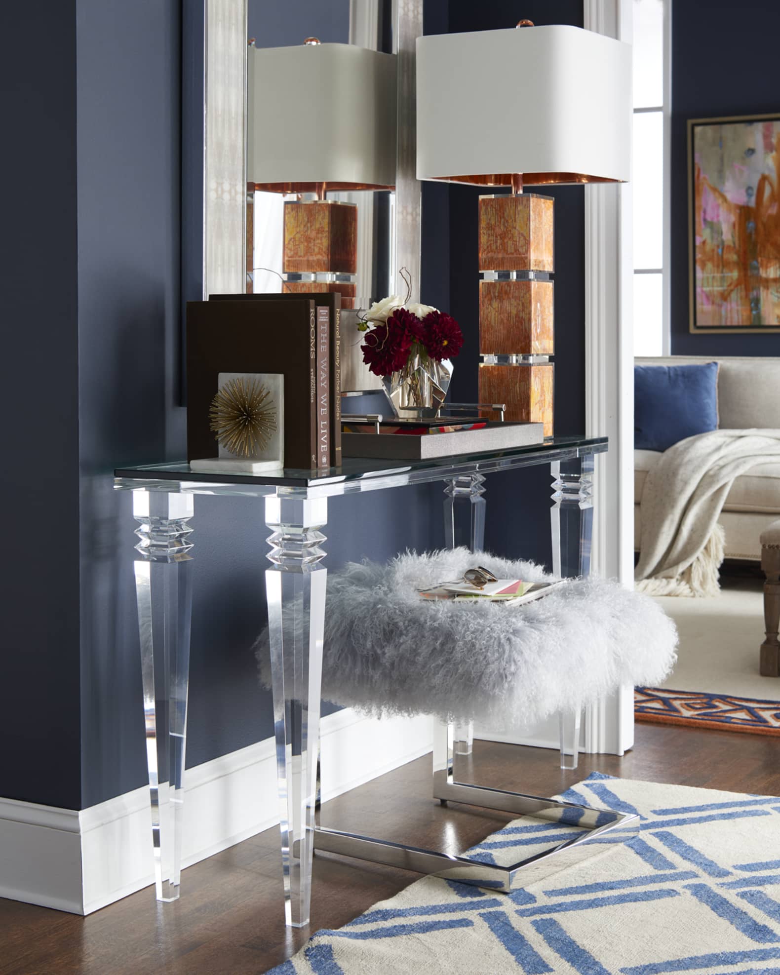 Interlude Home Christelle Acrylic Console Table | Horchow
