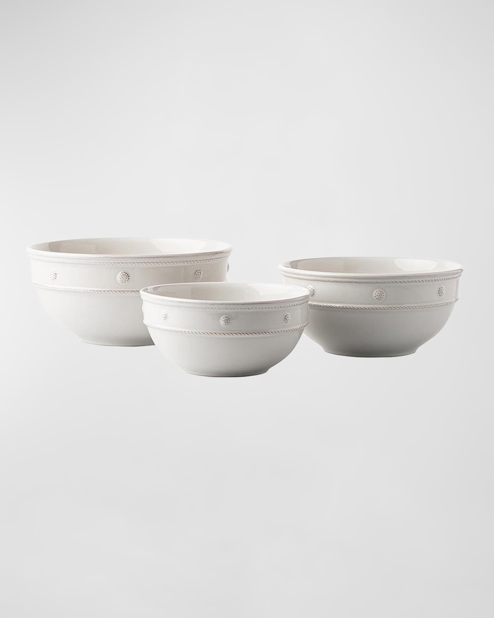 Juliska Berry & Thread Whitewash Nesting Serving Bowl, Set of 3 | Horchow