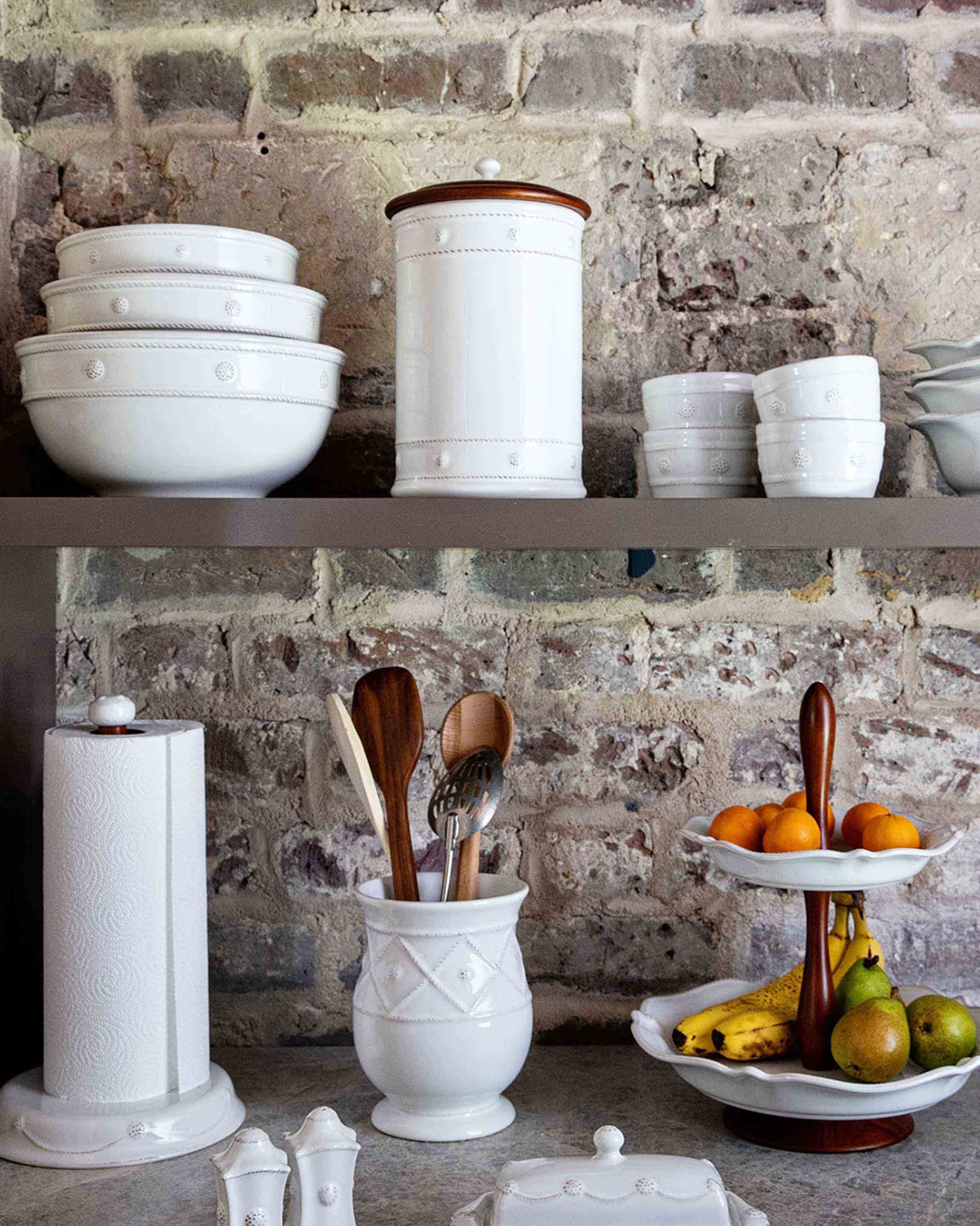 Juliska Berry & Thread Whitewash Nesting Serving Bowl, Set of 3 | Horchow