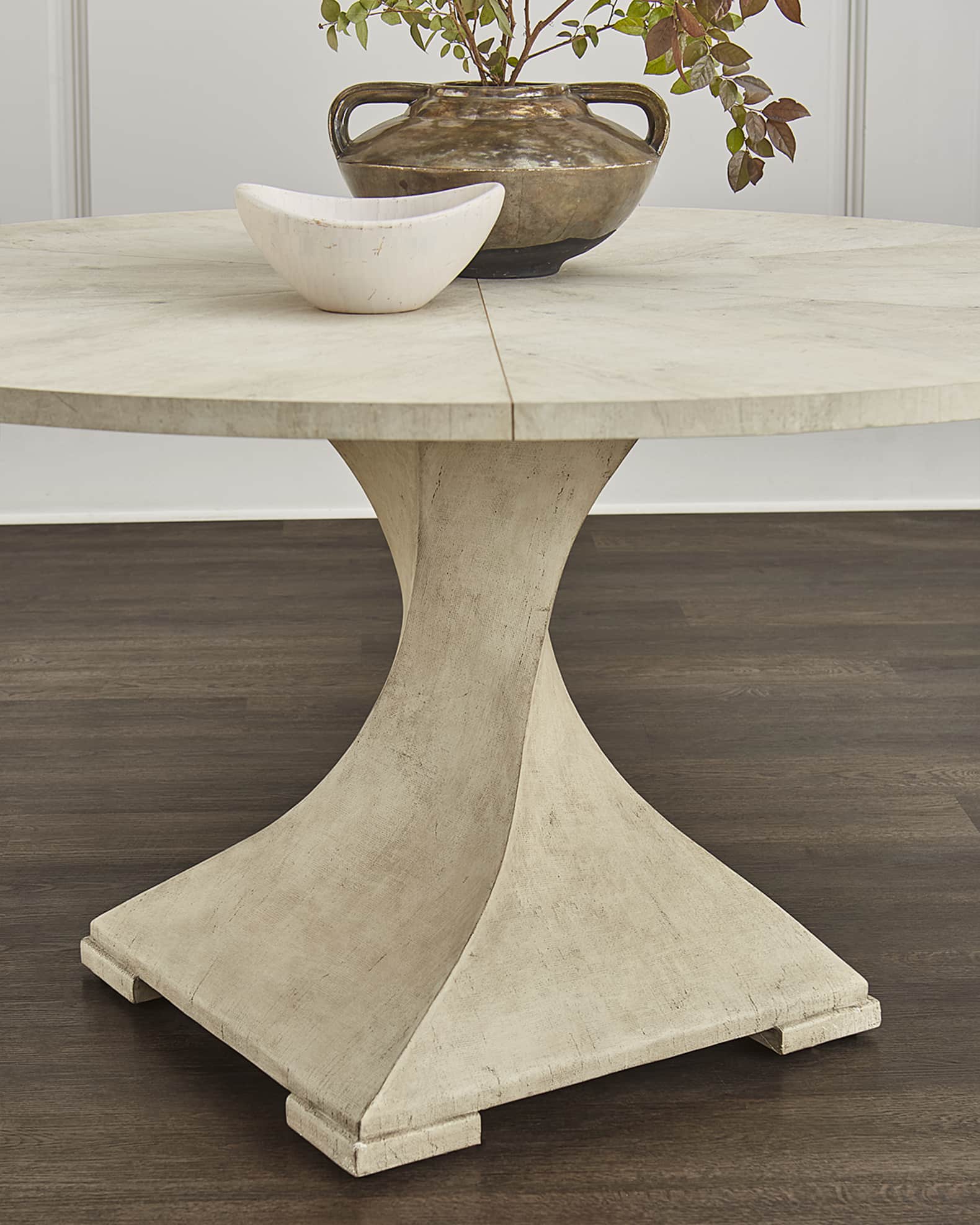 John-Richard Collection Lavertezzo Dining Table, 62" | Horchow