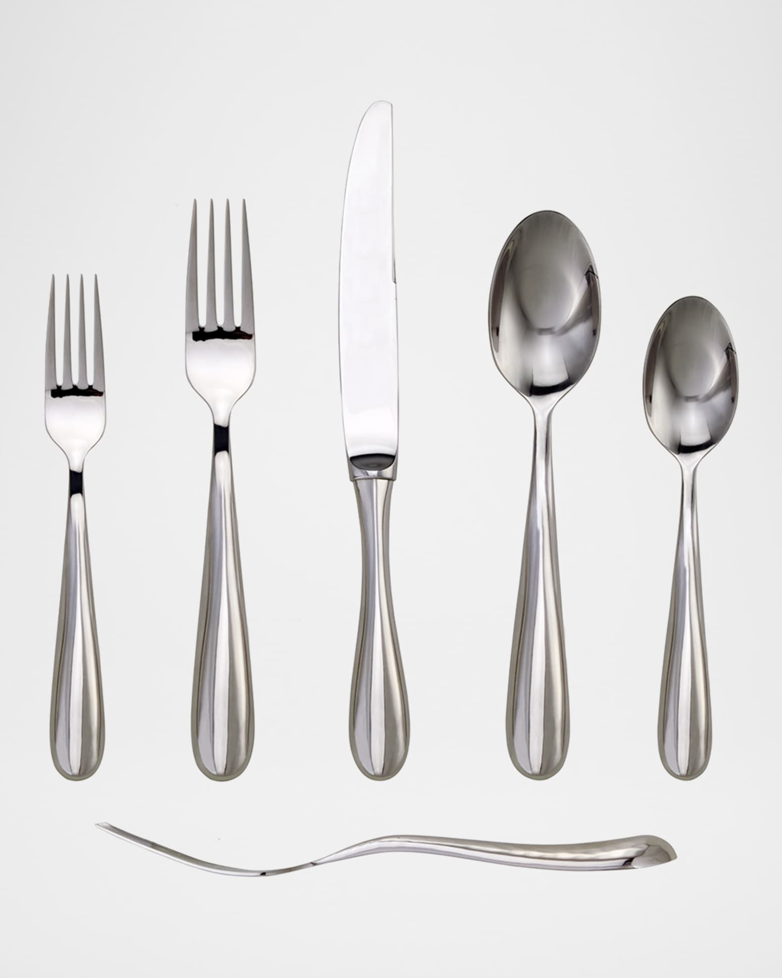 Ricci Silversmith 5-Piece Florence Polished Flatware Set | Horchow