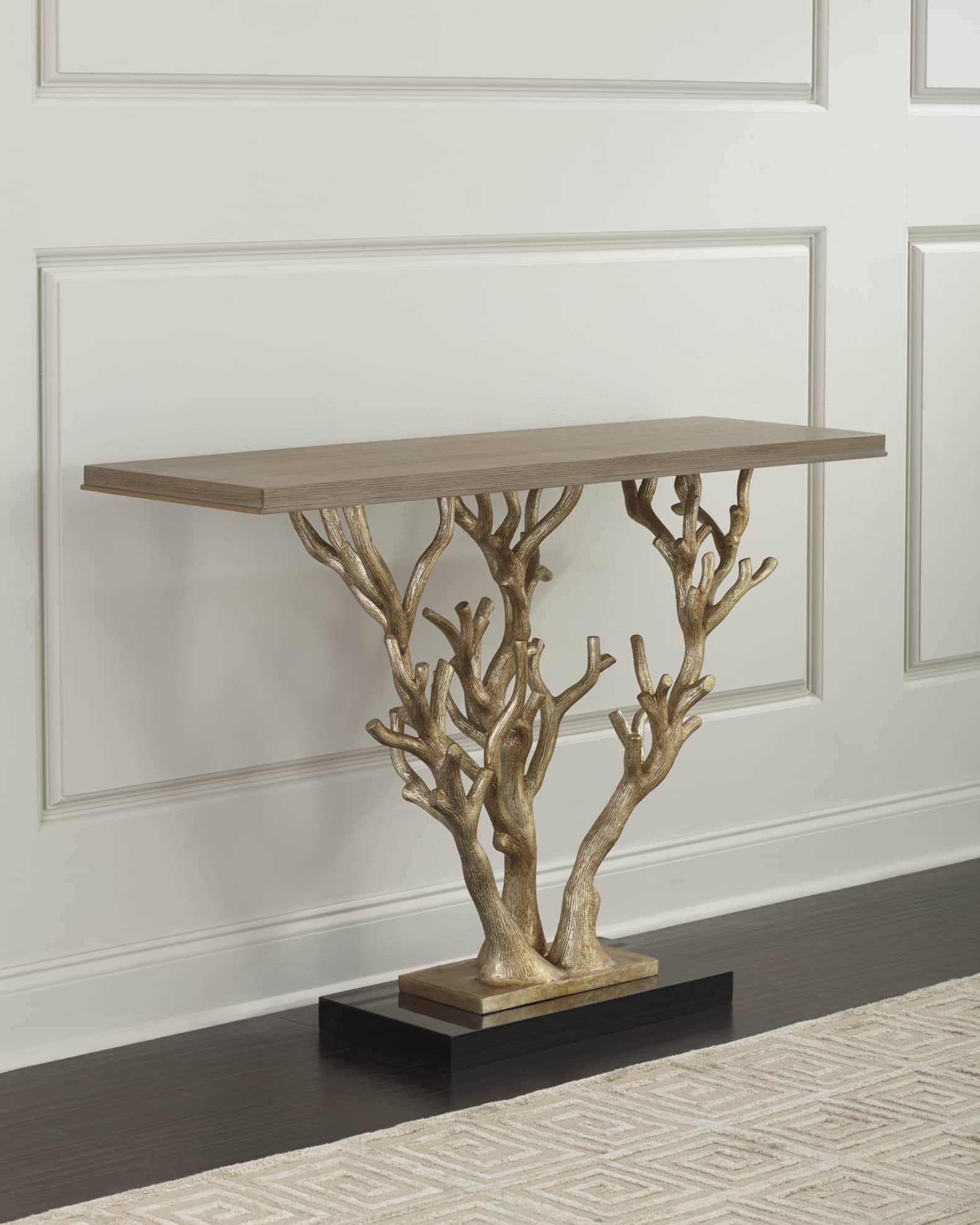 Ambella Woodland Ornate Console Table | Horchow