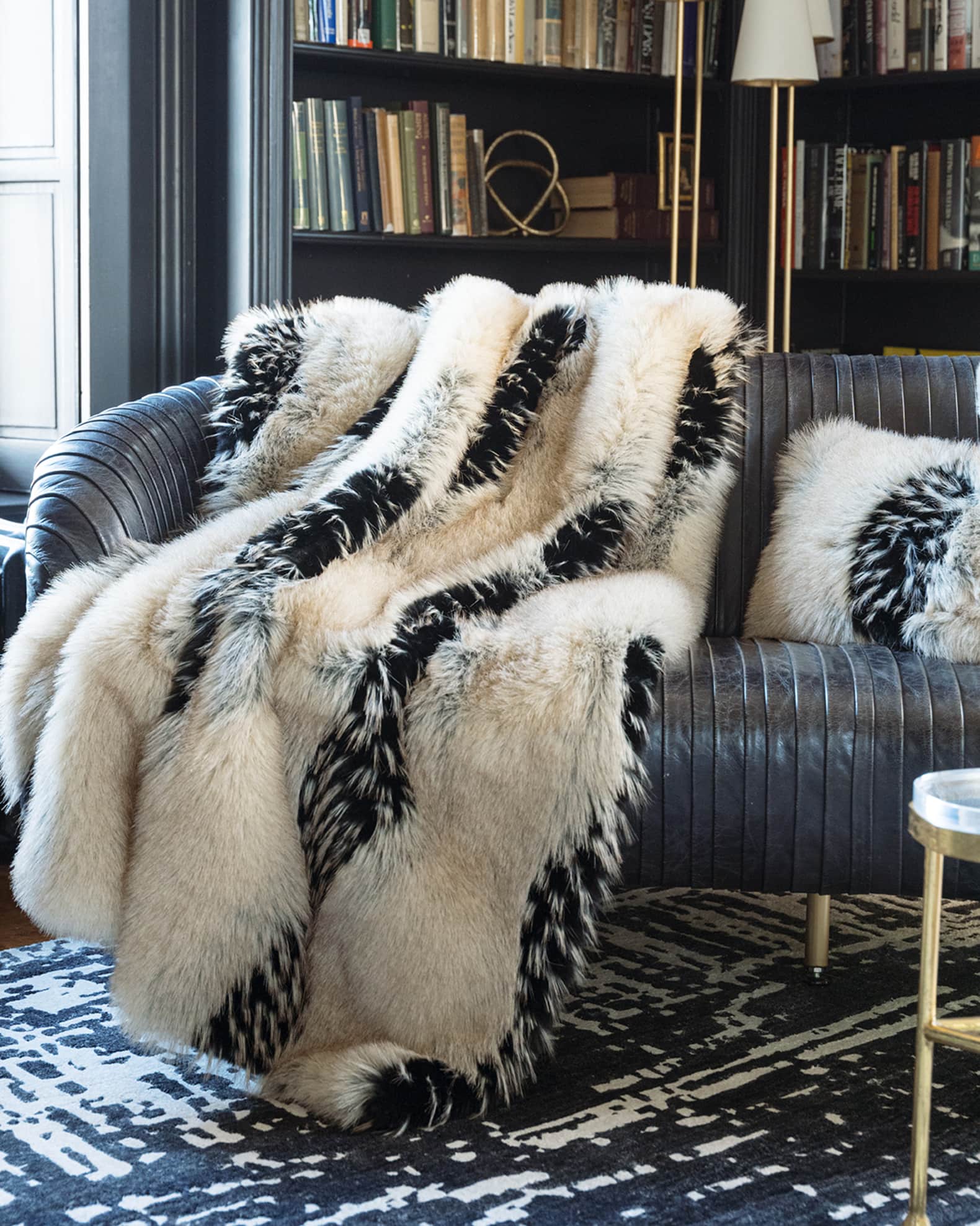 Fabulous Furs Limited Edition Faux-Fur Throw | Horchow