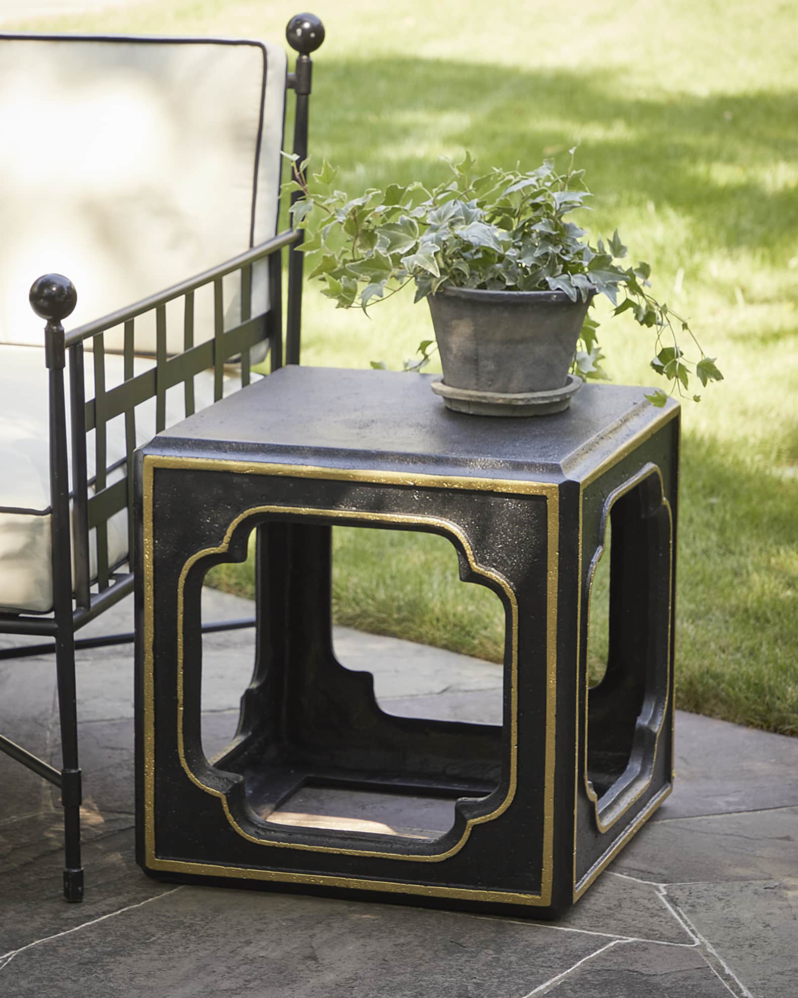 Neiman Marcus Outdoor Accent Table | Horchow