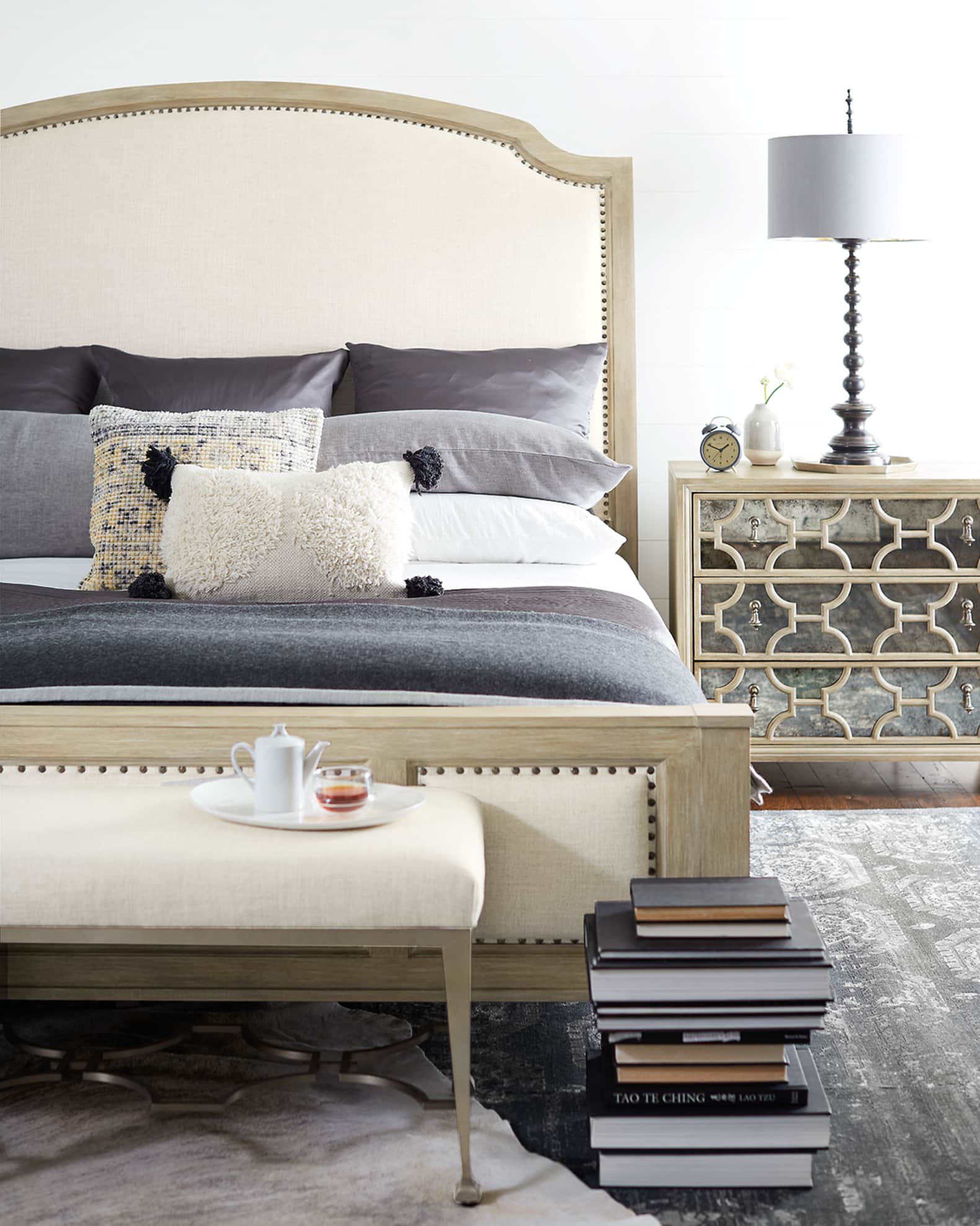 Bernhardt mirrored nightstand store