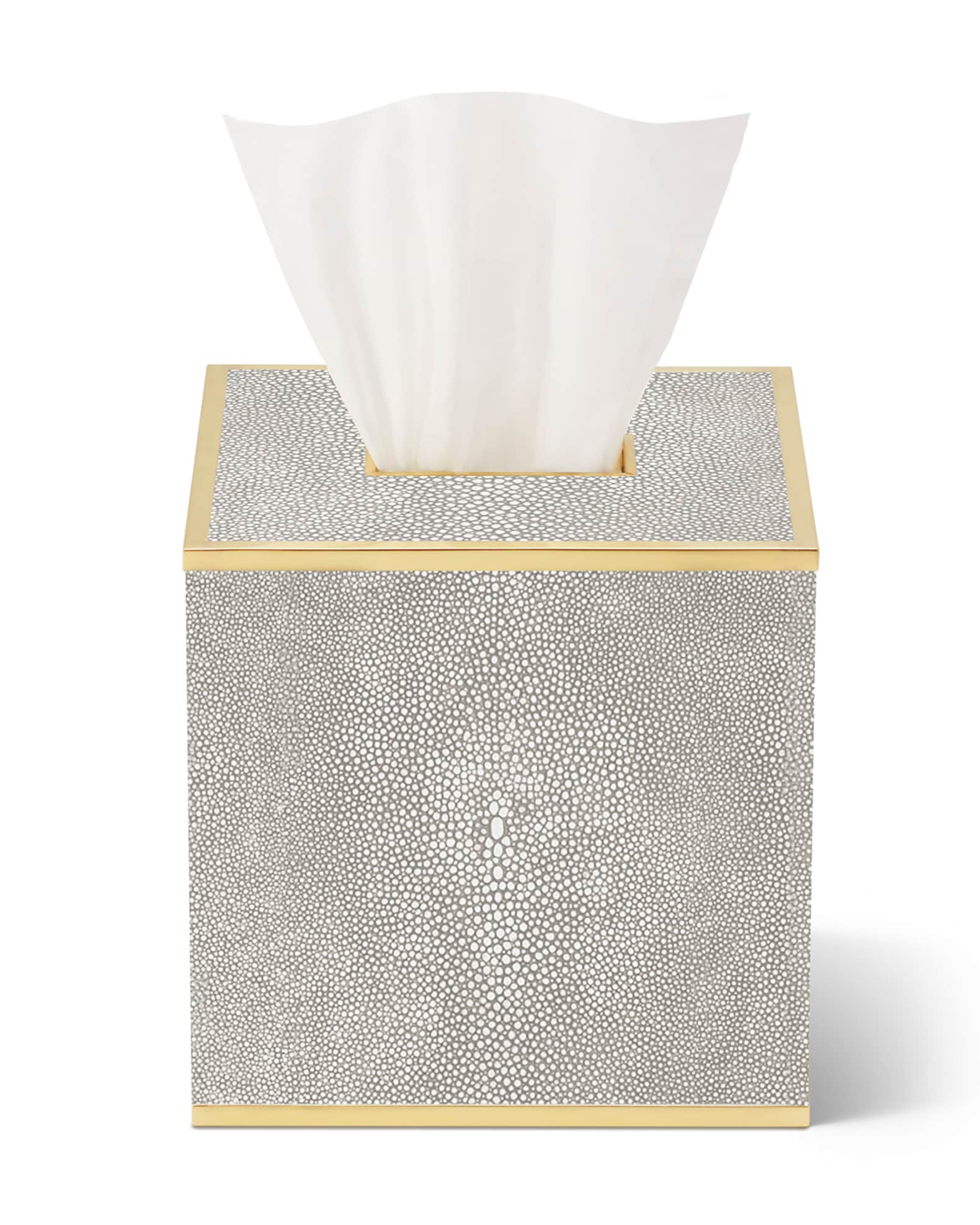AERIN Classic Faux Shagreen Tissue Box Holder | Horchow