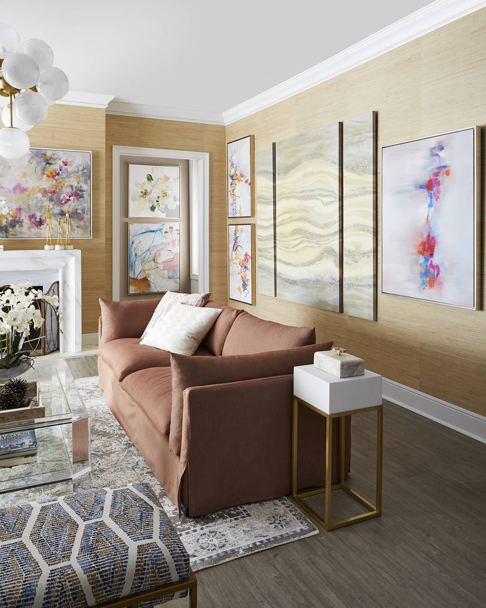 "Orchid Bloom" Giclee by Linda Donohue | Horchow