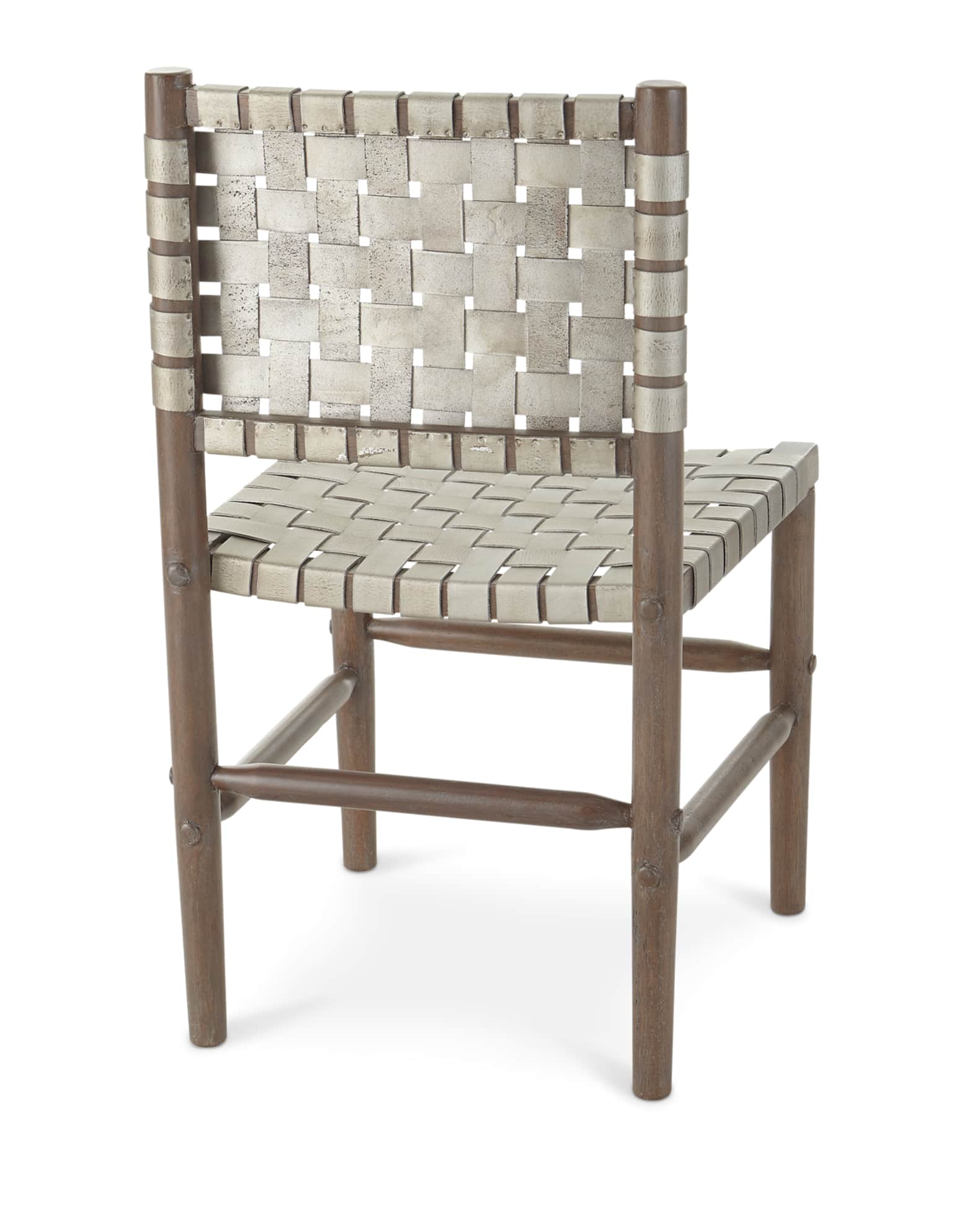 Peninsula Home Collection Arno Leather Dining Side Chair | Horchow