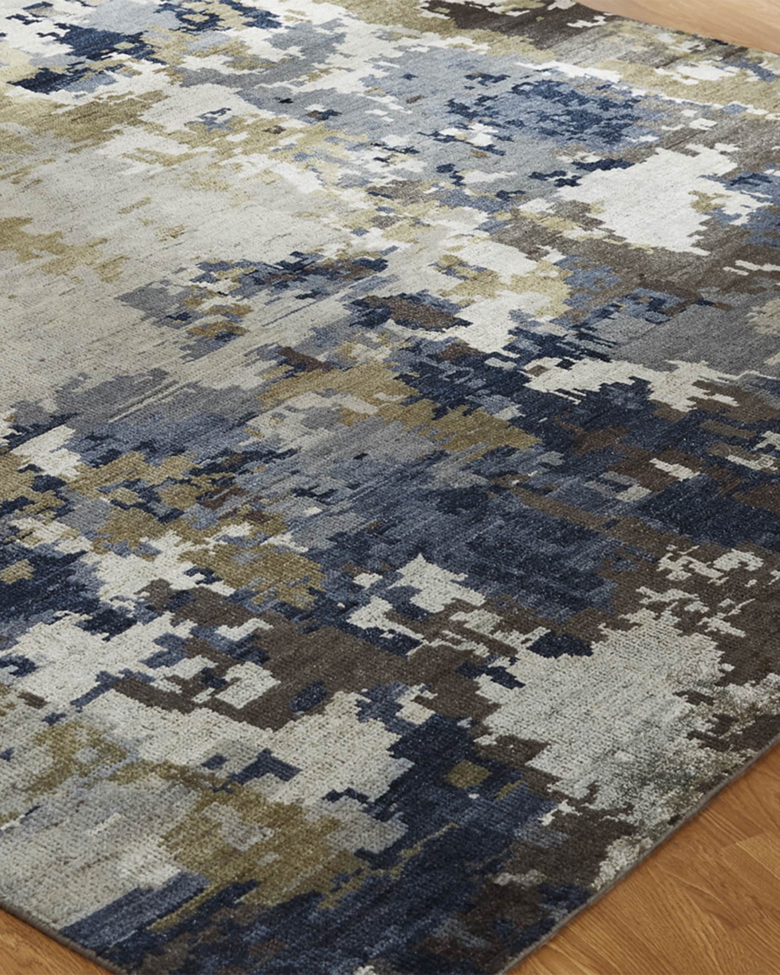 Haven & Loom Leslie Hand-Knotted Rug, 4' x 6' | Horchow