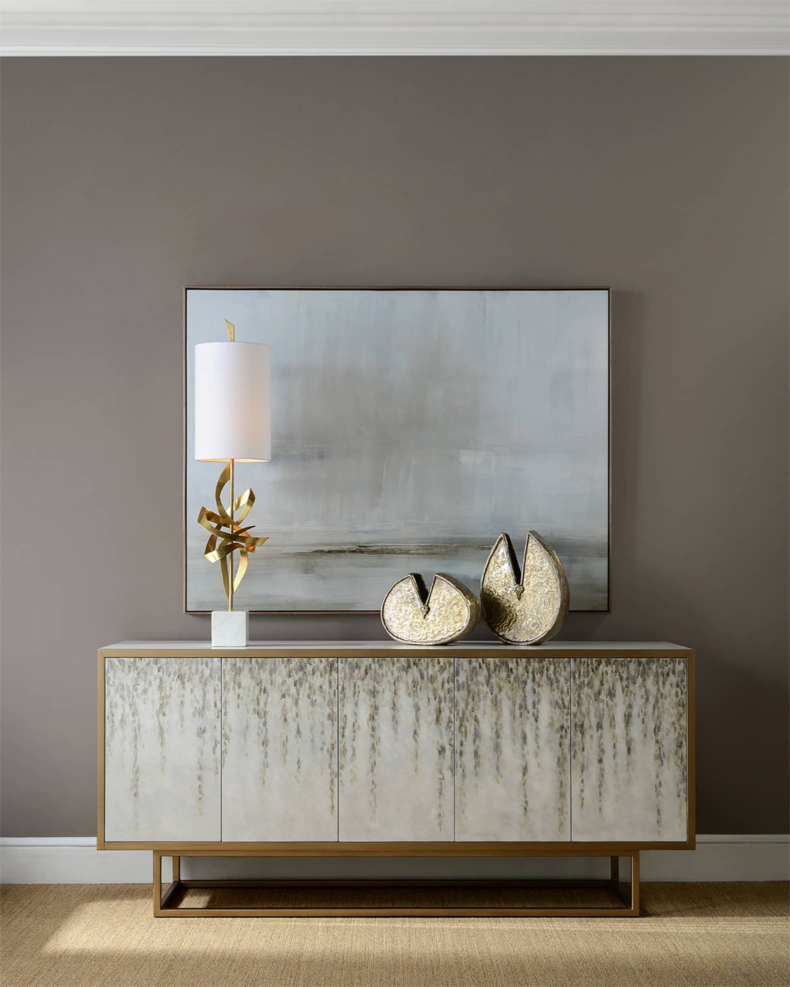 John-Richard Collection Ide Hill 5-Door Console | Horchow