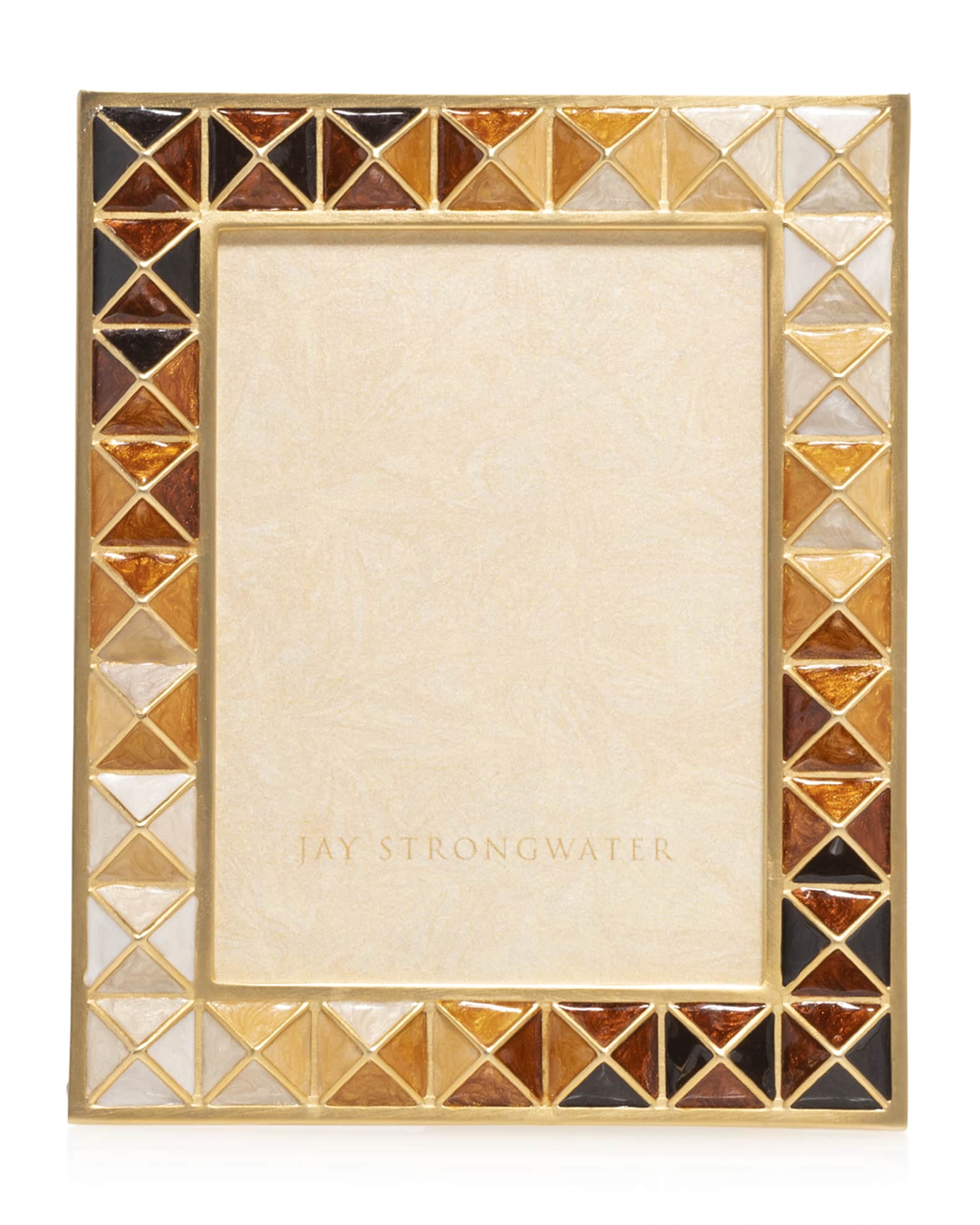 Jay Strongwater Pyramid Frame, 3" x 4" | Horchow