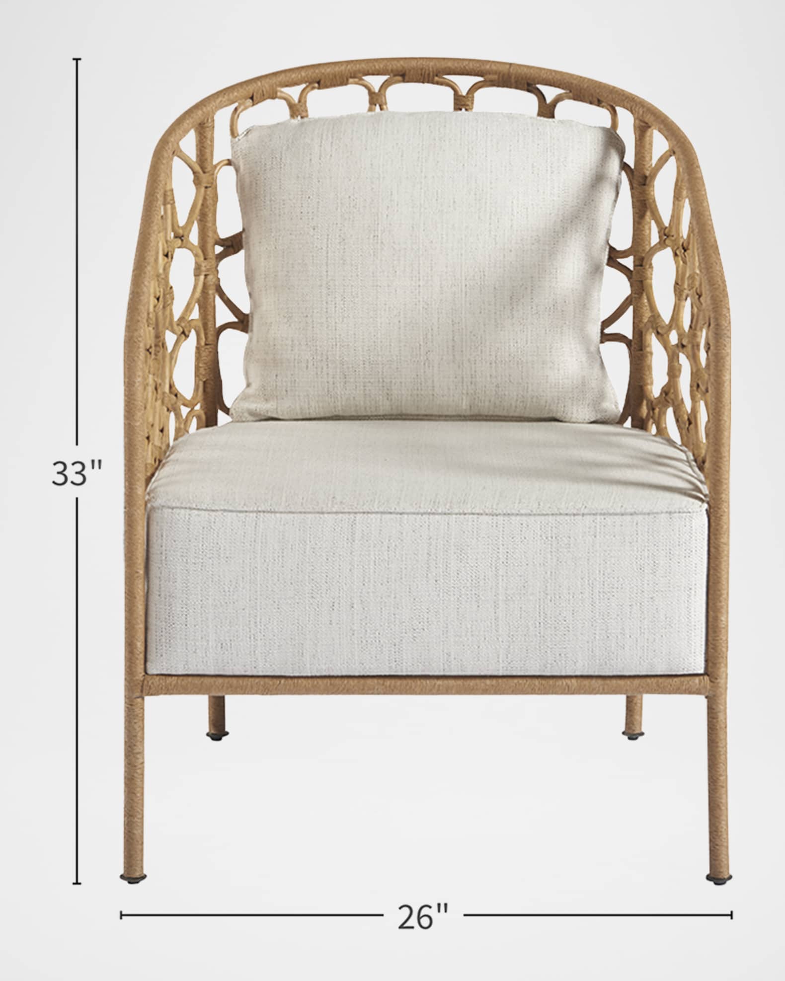 Universal Furniture Pebble Rattan Accent Chair | Horchow