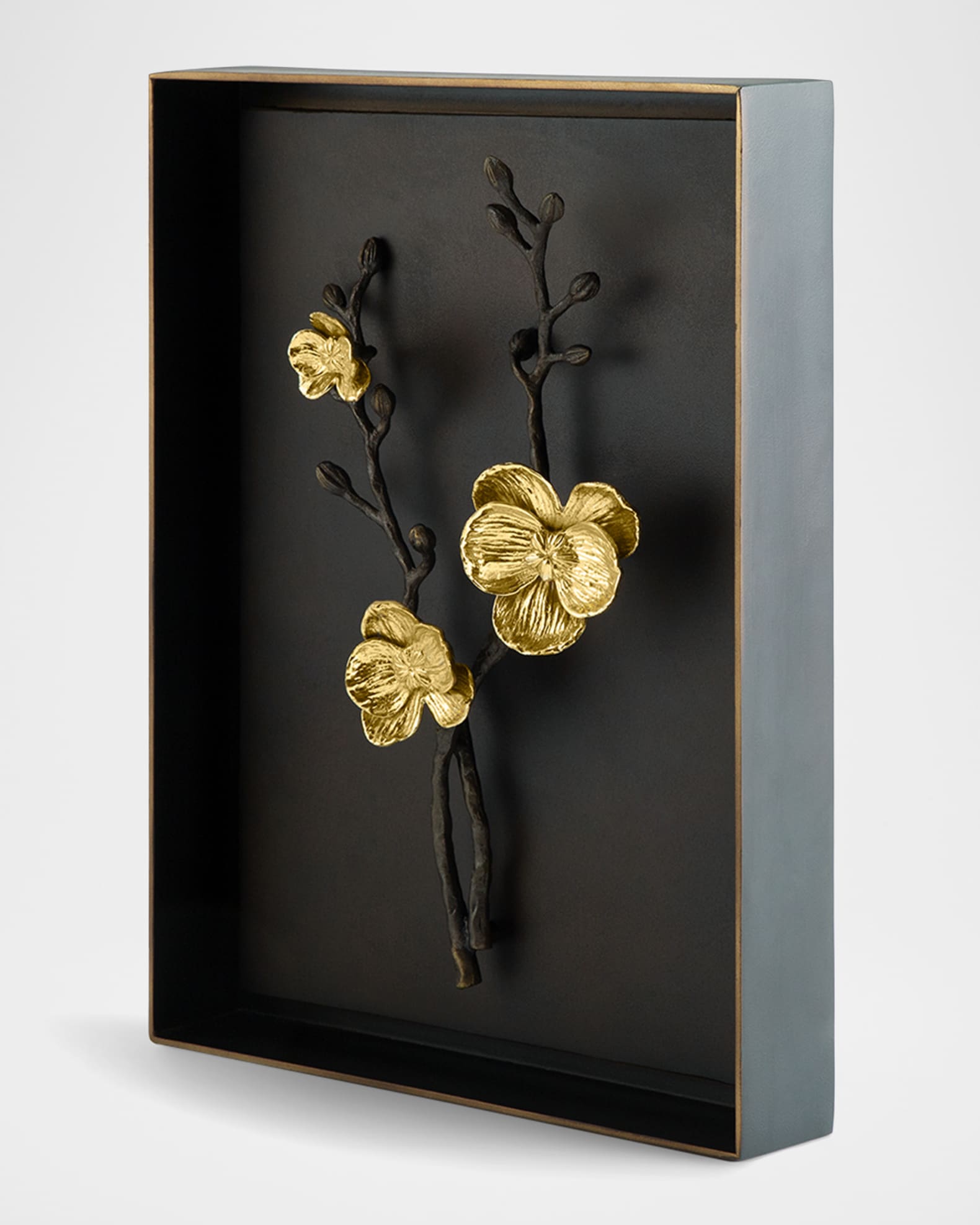 Michael Aram Gold Orchid Shadow Box | Horchow