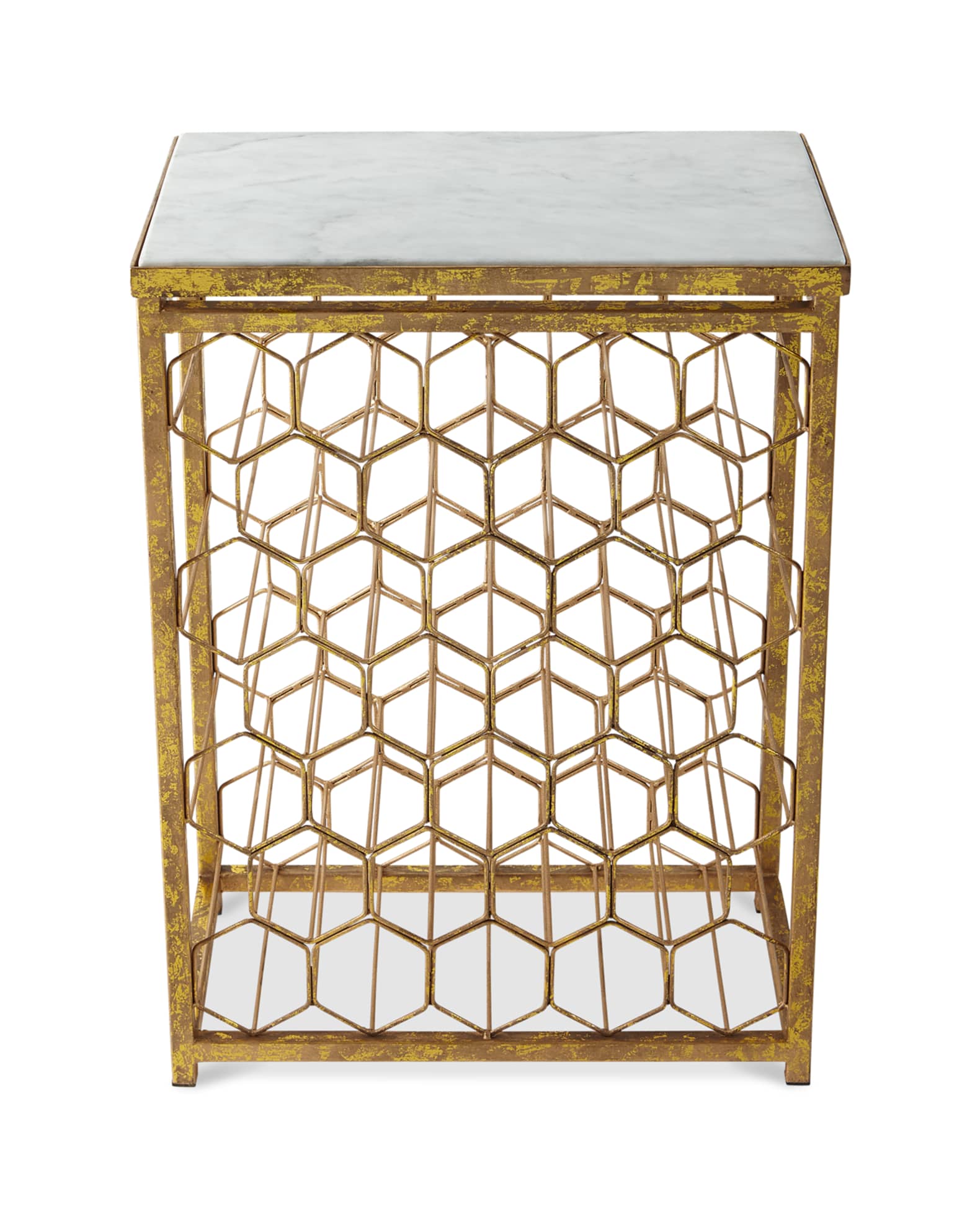 Star Wine Holder Side Table | Horchow