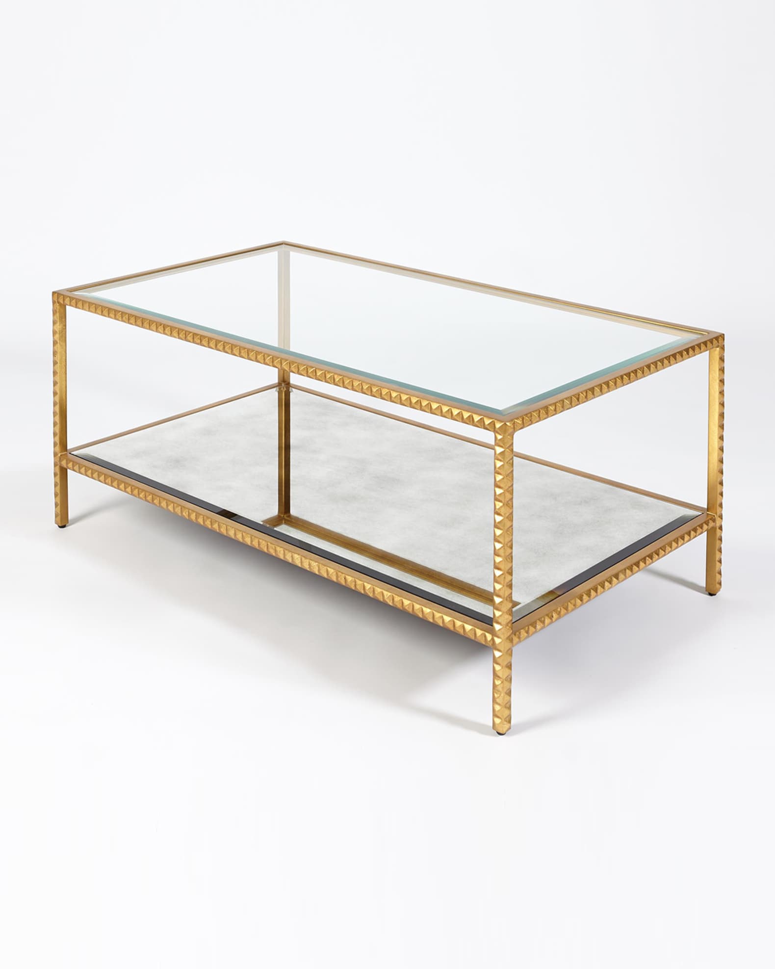 William D. Scott for Global Views Stud Coffee Table | Horchow
