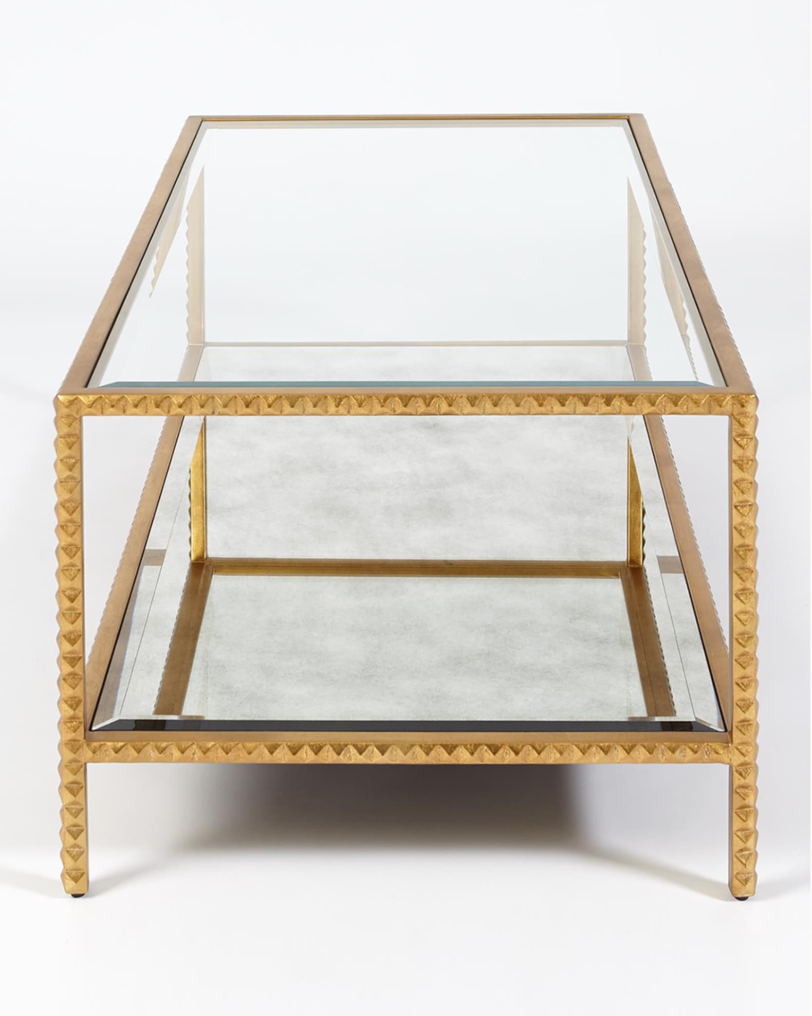 William D. Scott for Global Views Stud Coffee Table | Horchow