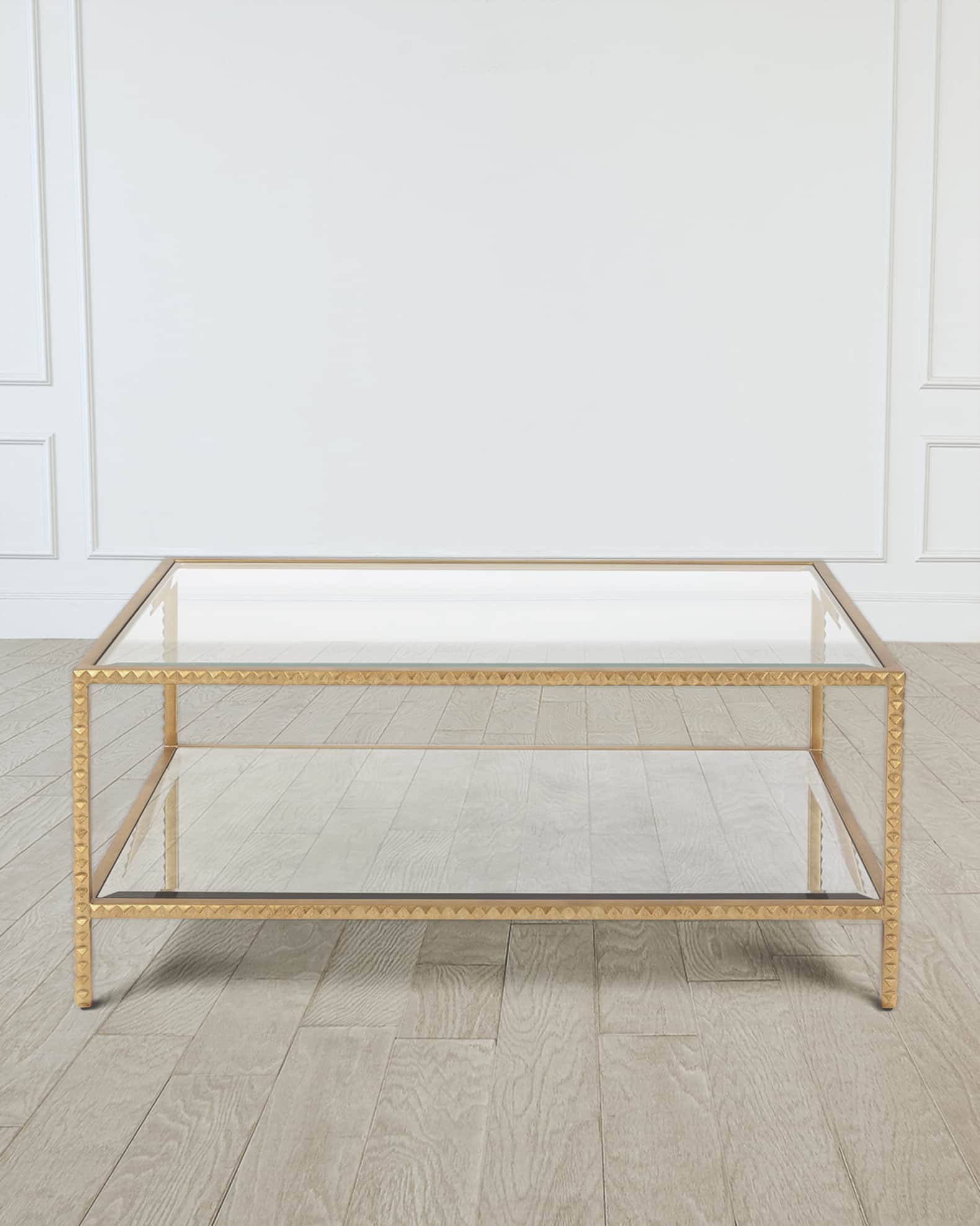 William D. Scott for Global Views Stud Coffee Table | Horchow