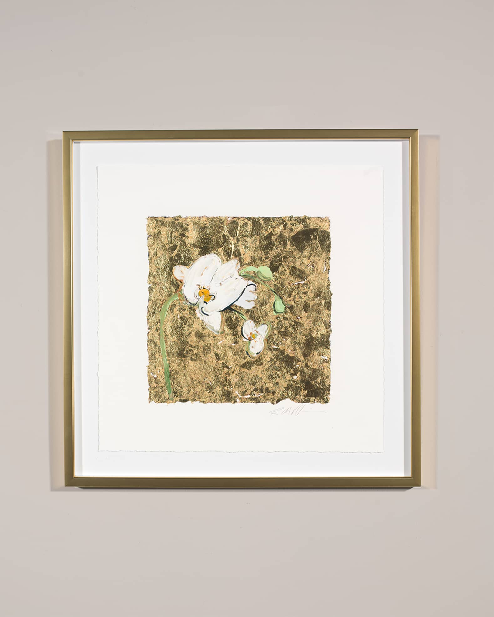 RFA Fine Art "Gold and Orchid" Art Print by Robert Robinson | Horchow