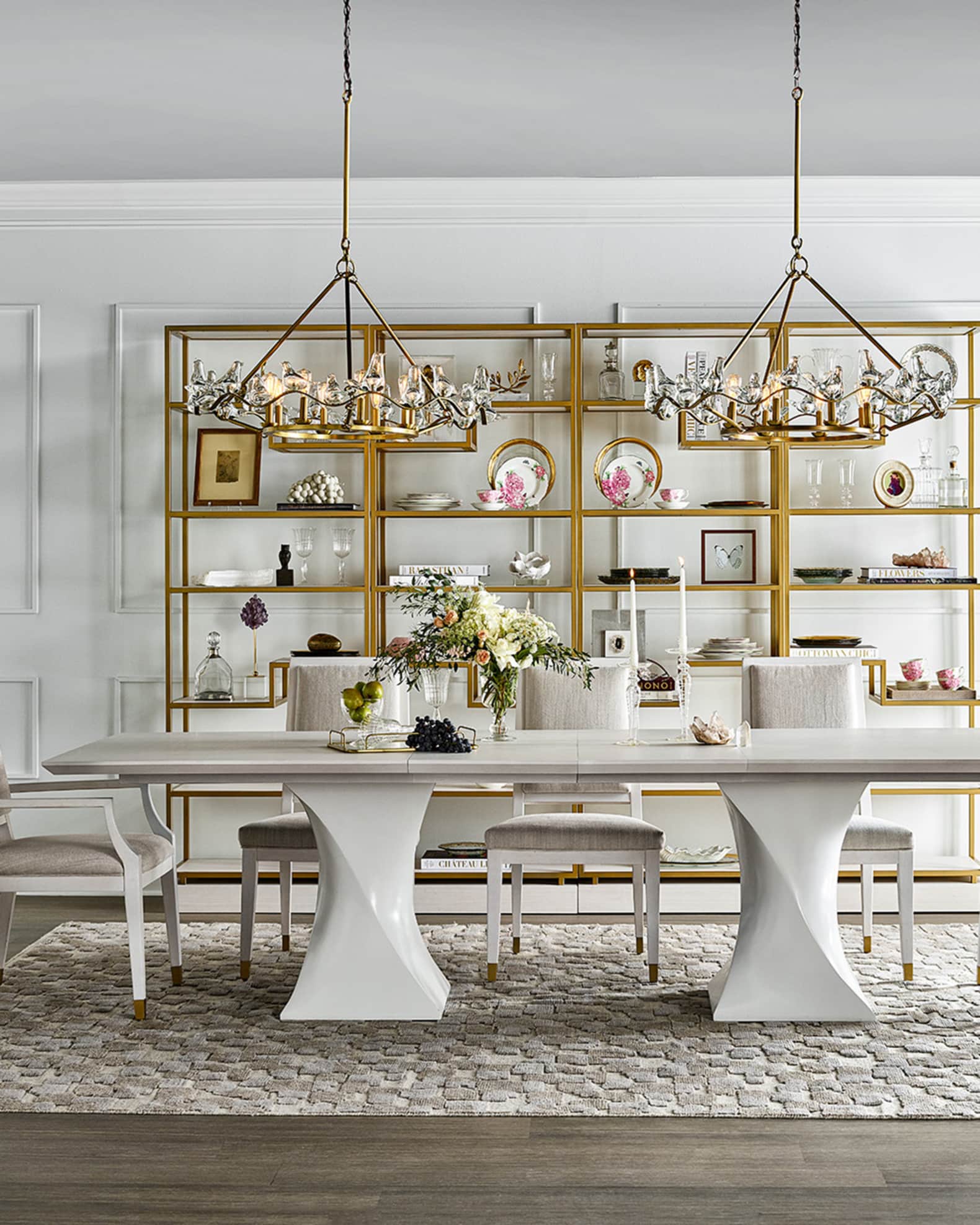Miranda Kerr Home Brisbane Pedestal Dining Table | Horchow Miranda Kerr Home Brisbane Pedestal Dining Table | Horchow