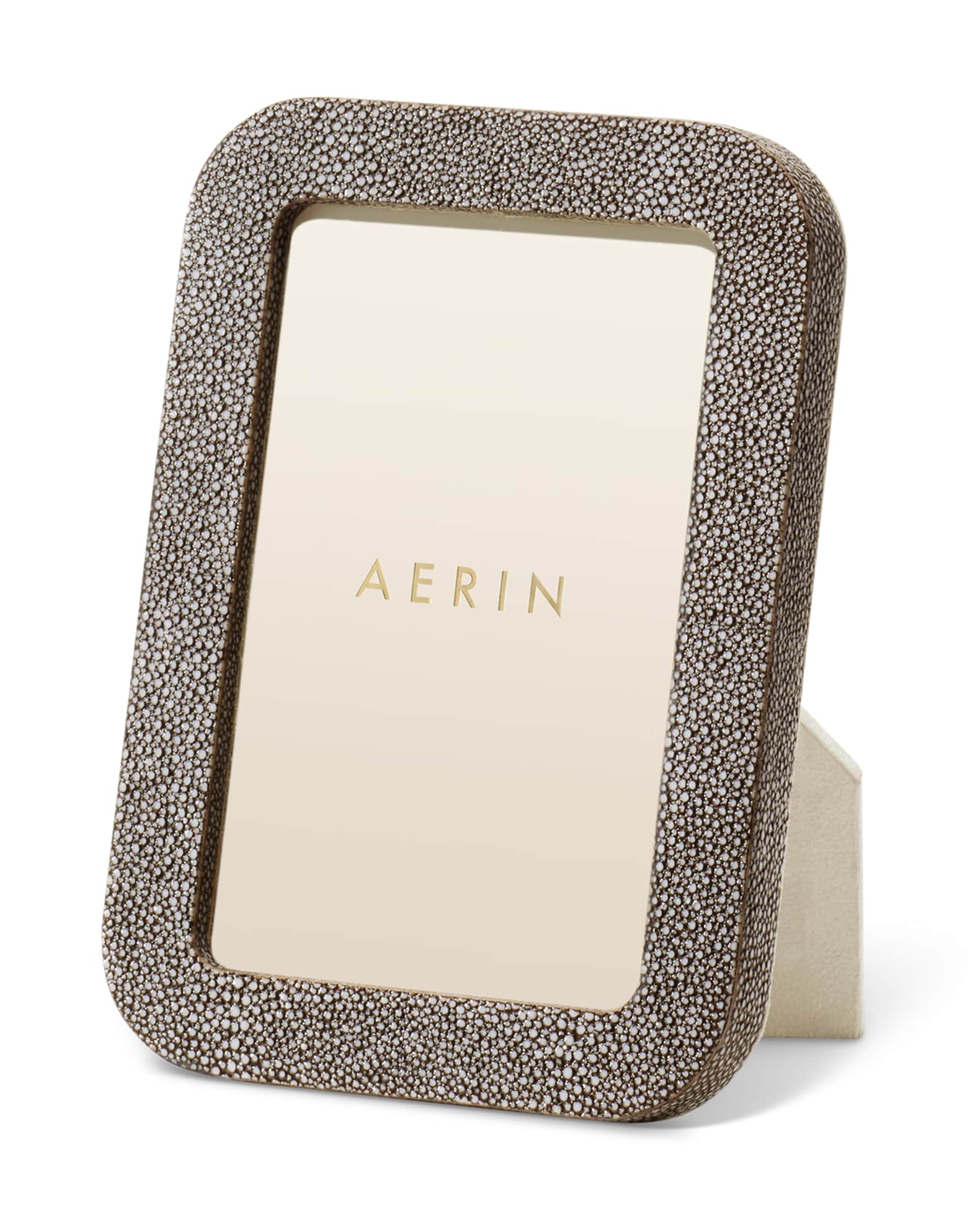 AERIN Modern Faux Shagreen Frame, 4" x 6" | Horchow