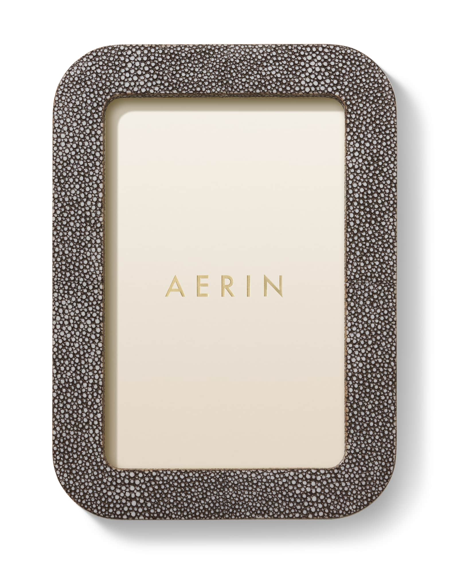 AERIN Modern Faux Shagreen Frame, 4" x 6" | Horchow