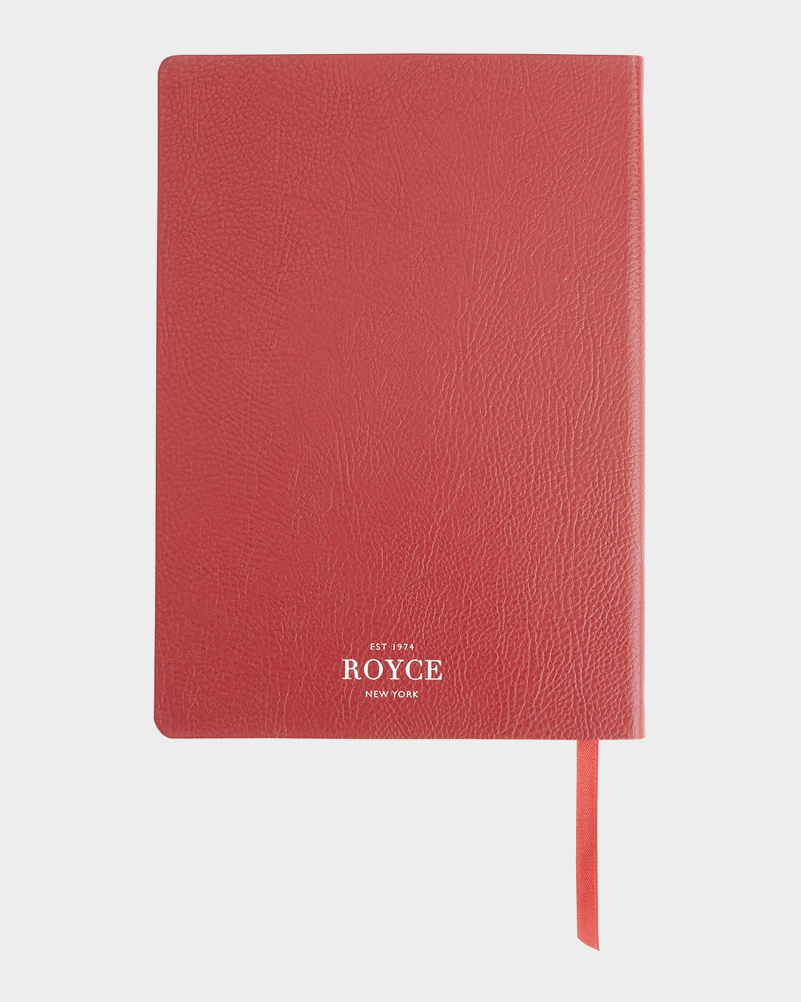 ROYCE New York Monogrammed Leather Bound Executive Notebook | Horchow