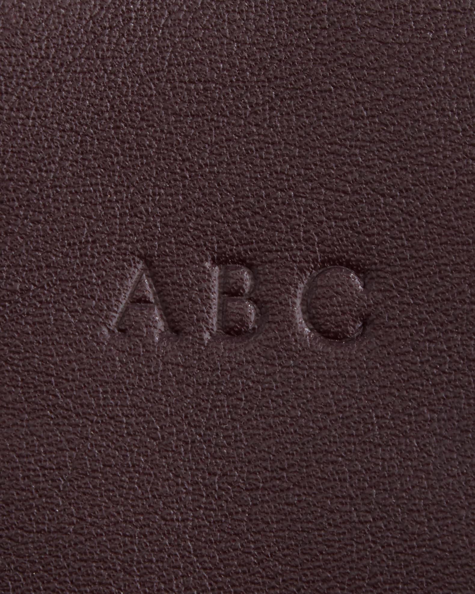 ROYCE New York Monogrammed Leather Bound Executive Notebook | Horchow