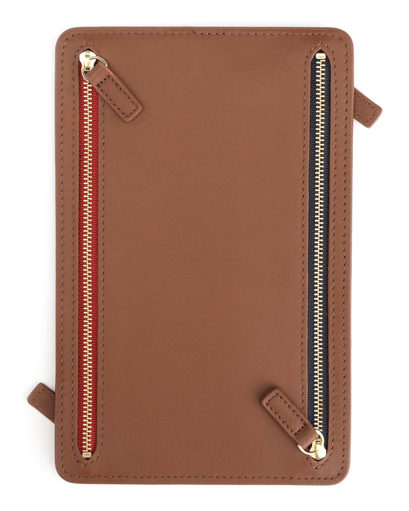 ROYCE New York Monogrammed Leather RFID Blocking Foup Zip Travel ...