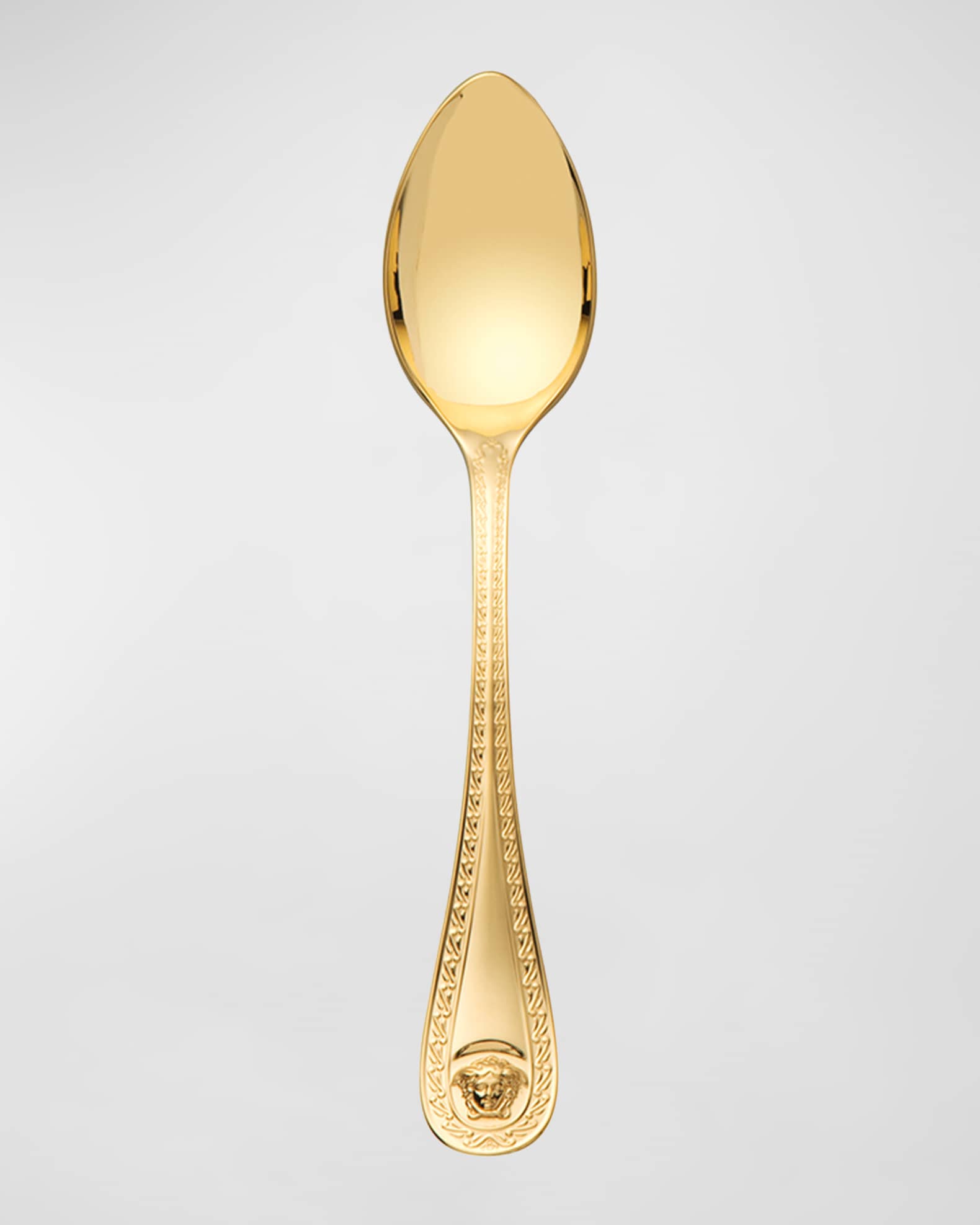 Versace Medusa Gold-Plated Teaspoon | Horchow