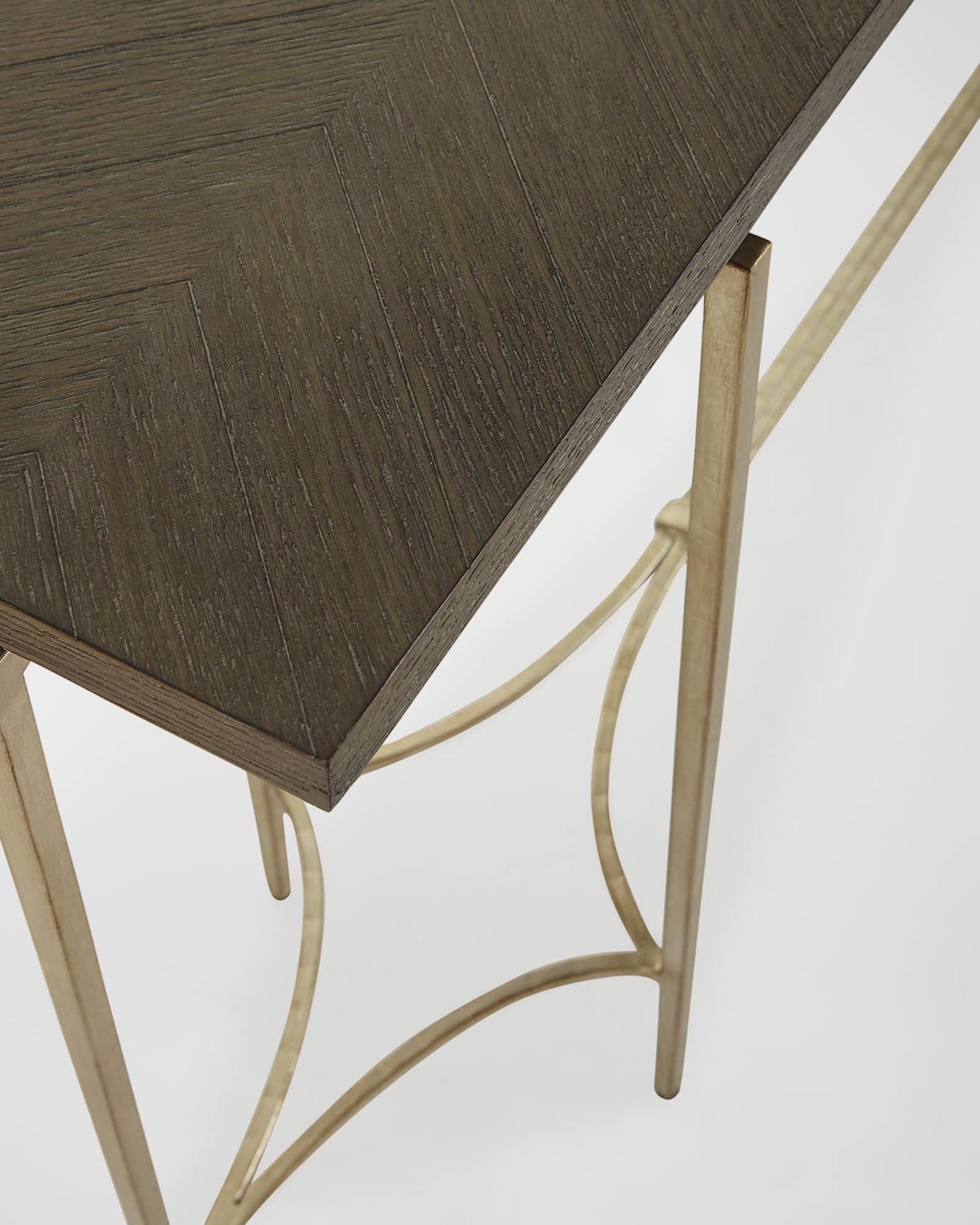 Ambella Double Diamond Console Table | Horchow