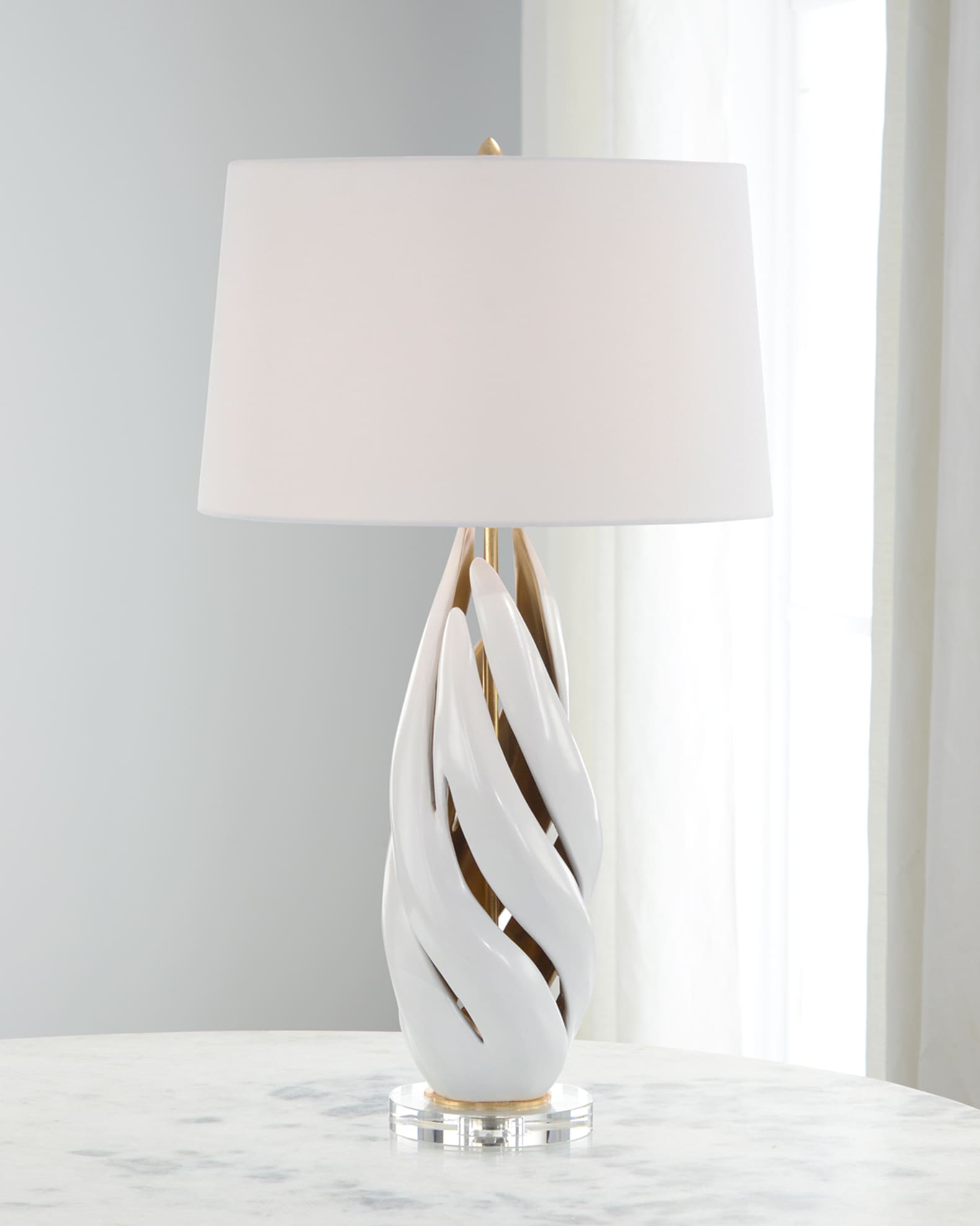 John-Richard Collection Swirl Table Lamp | Horchow