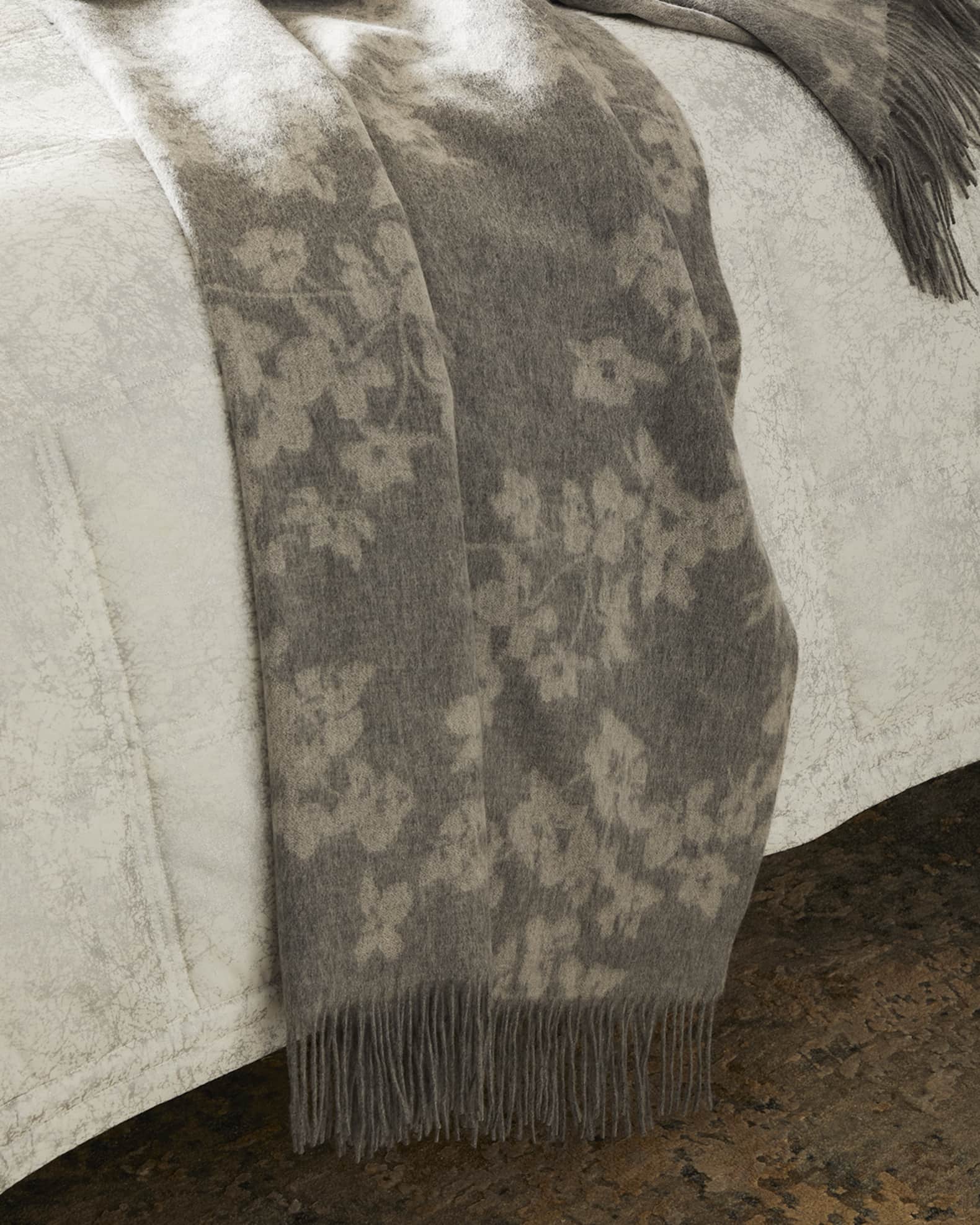 Michael Aram Orchid Throw Blanket | Horchow