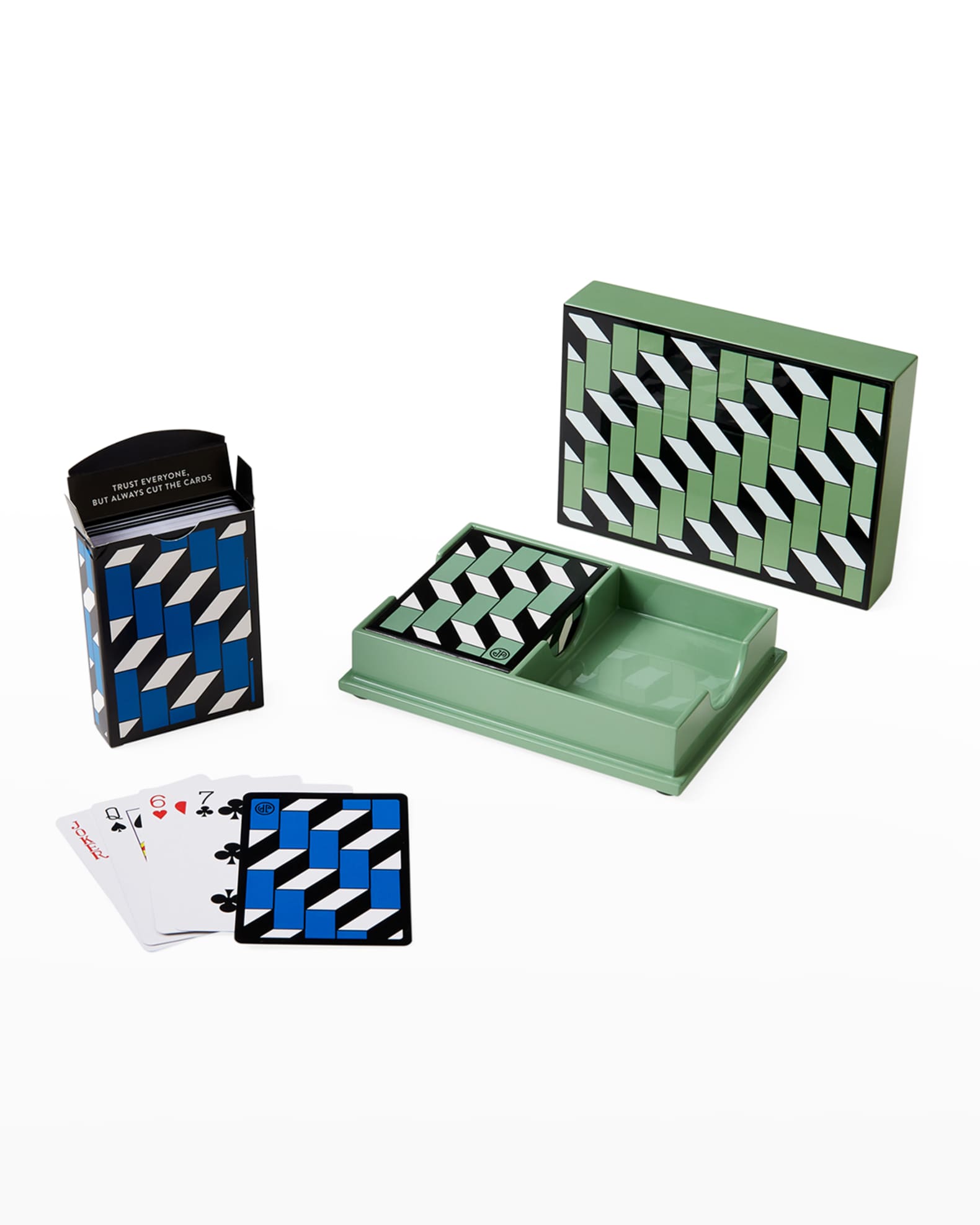 Jonathan Adler Arcade Lacquer Card Set | Horchow