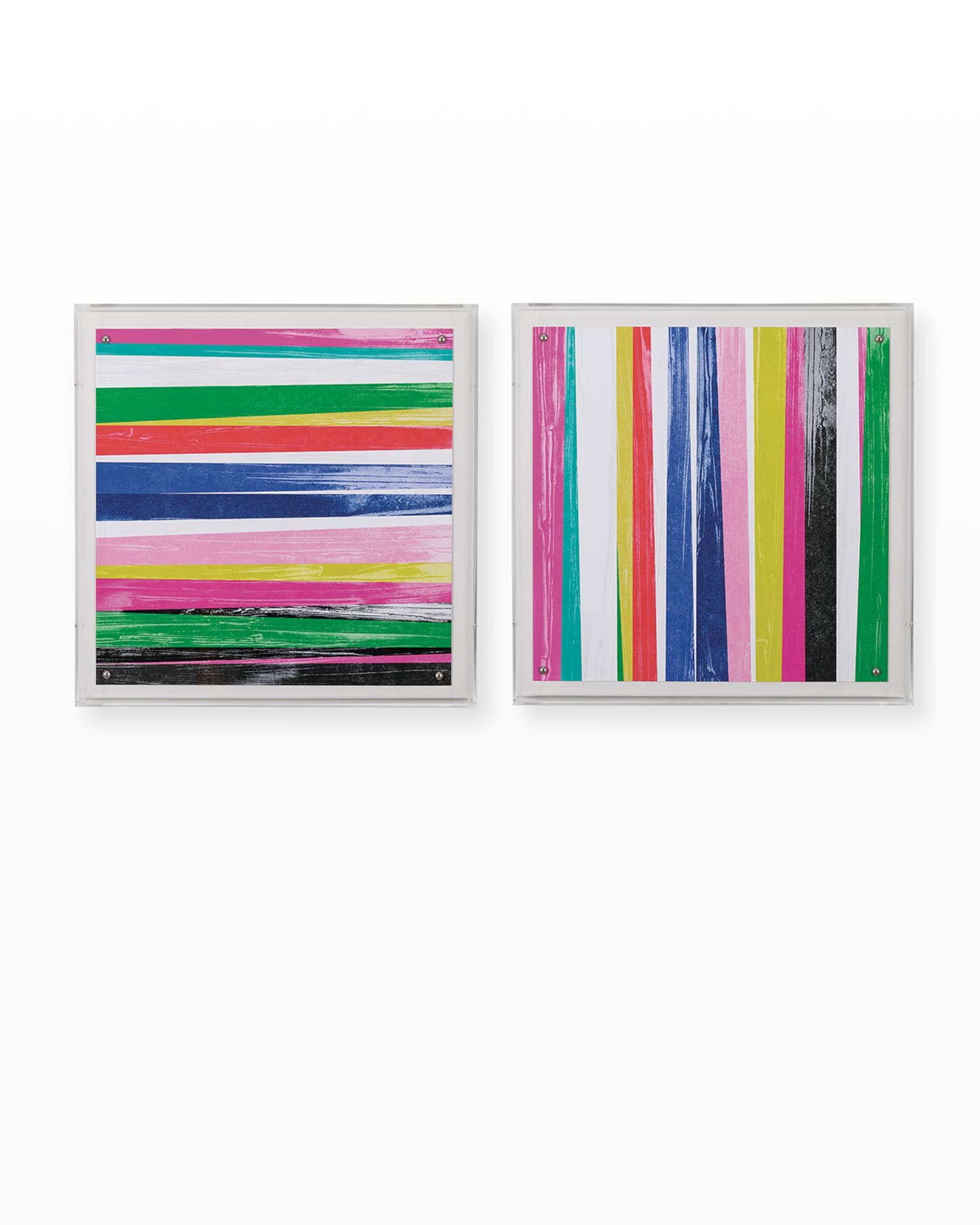 Port 68 "Vertical Bands" Wall Art | Horchow