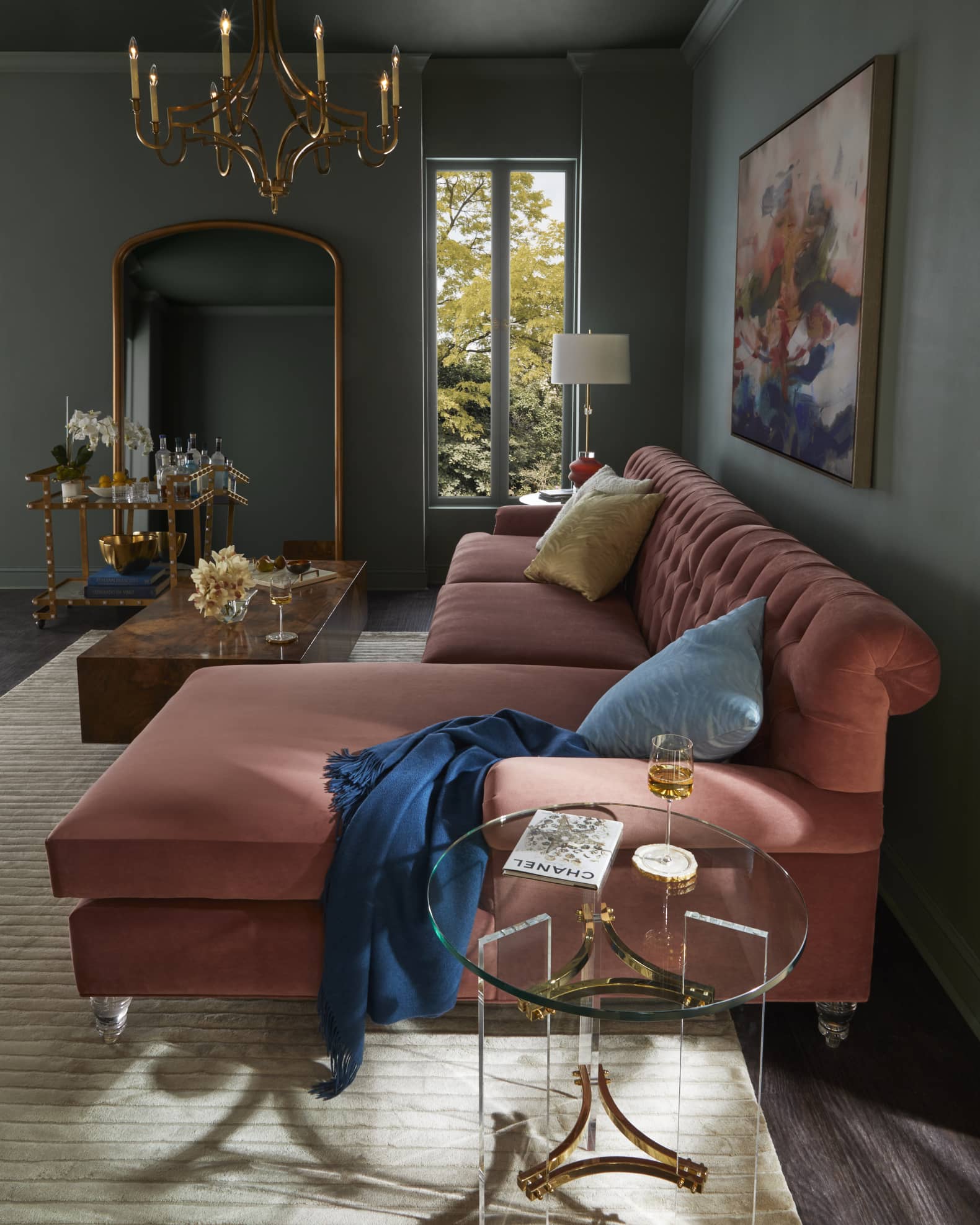 Katherine Noble by BMC Sebastian Floor Mirror | Horchow