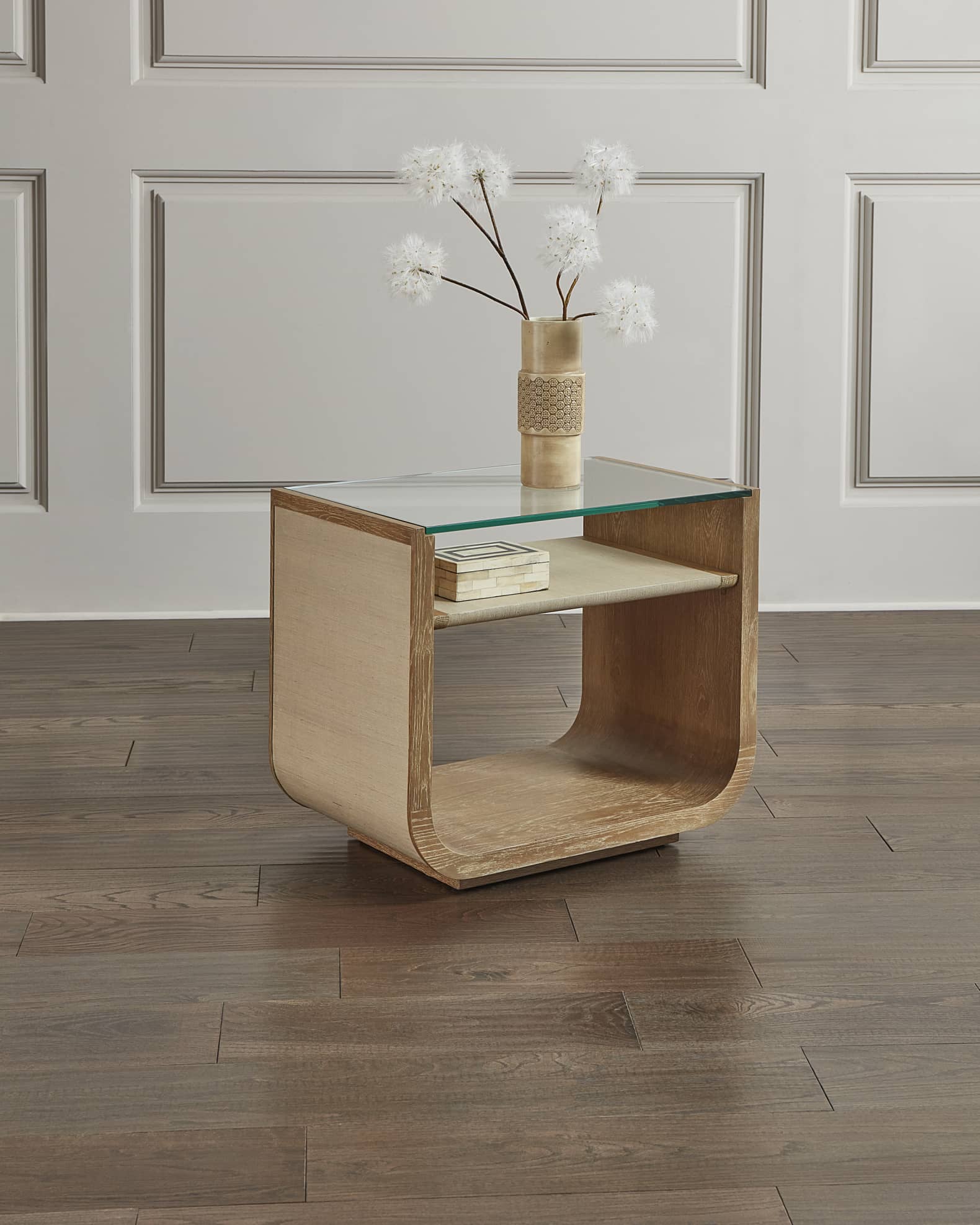 Interlude Home Mia Bedside Table Horchow