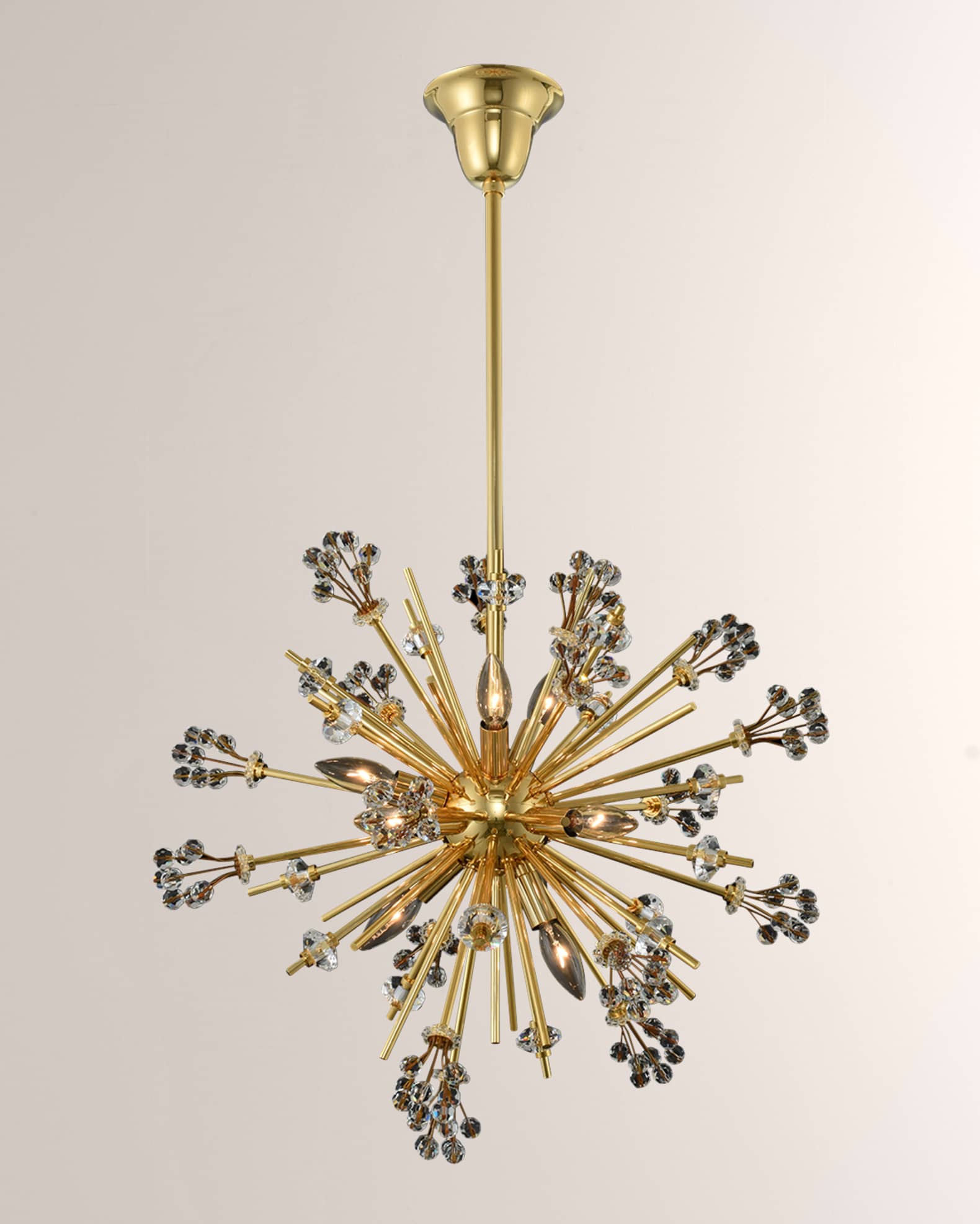 Allegri Crystal by Kalco Lighting Constellation 19" 10-Light Chandelier ...