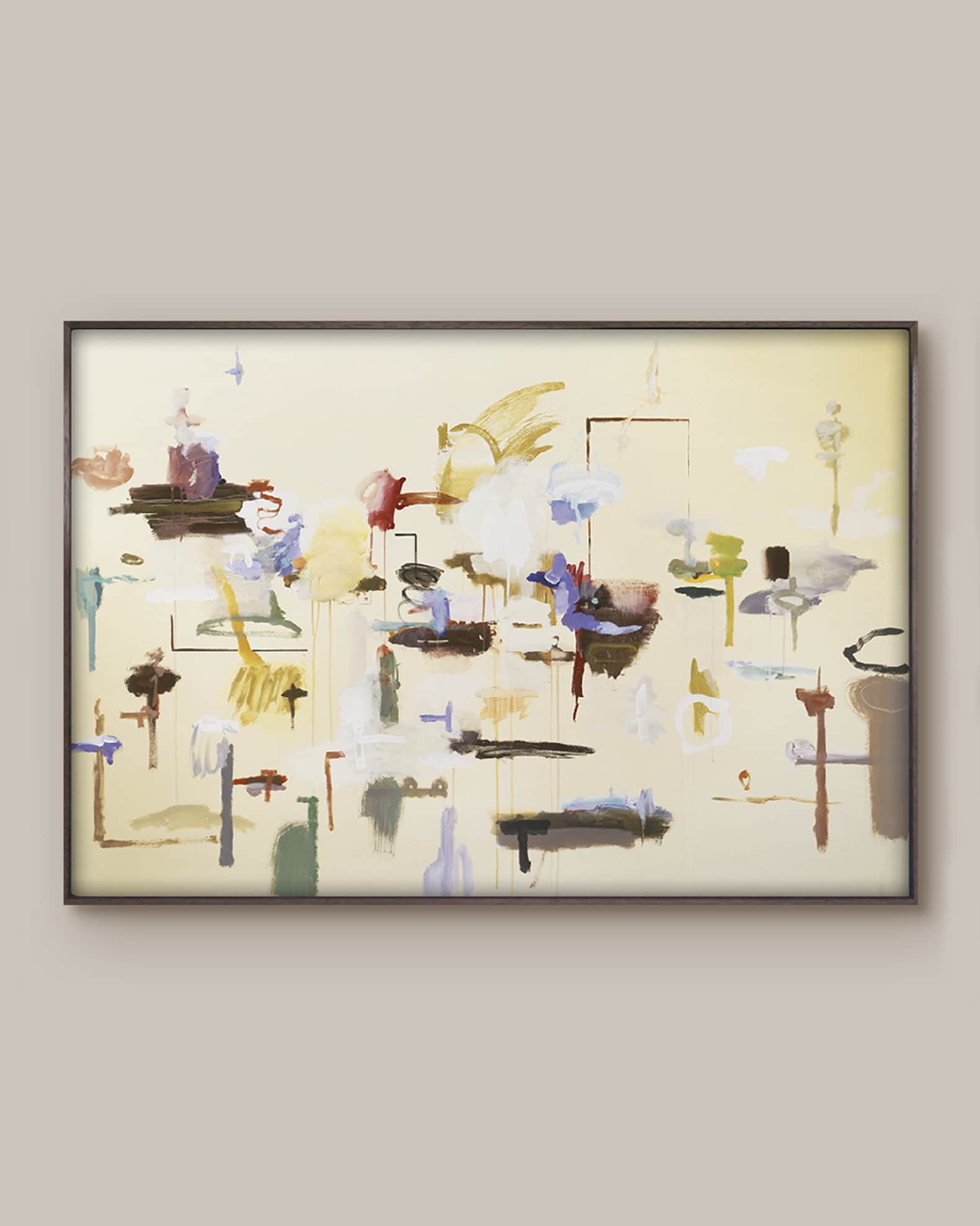 Abstract Field Print on Canvas | Horchow