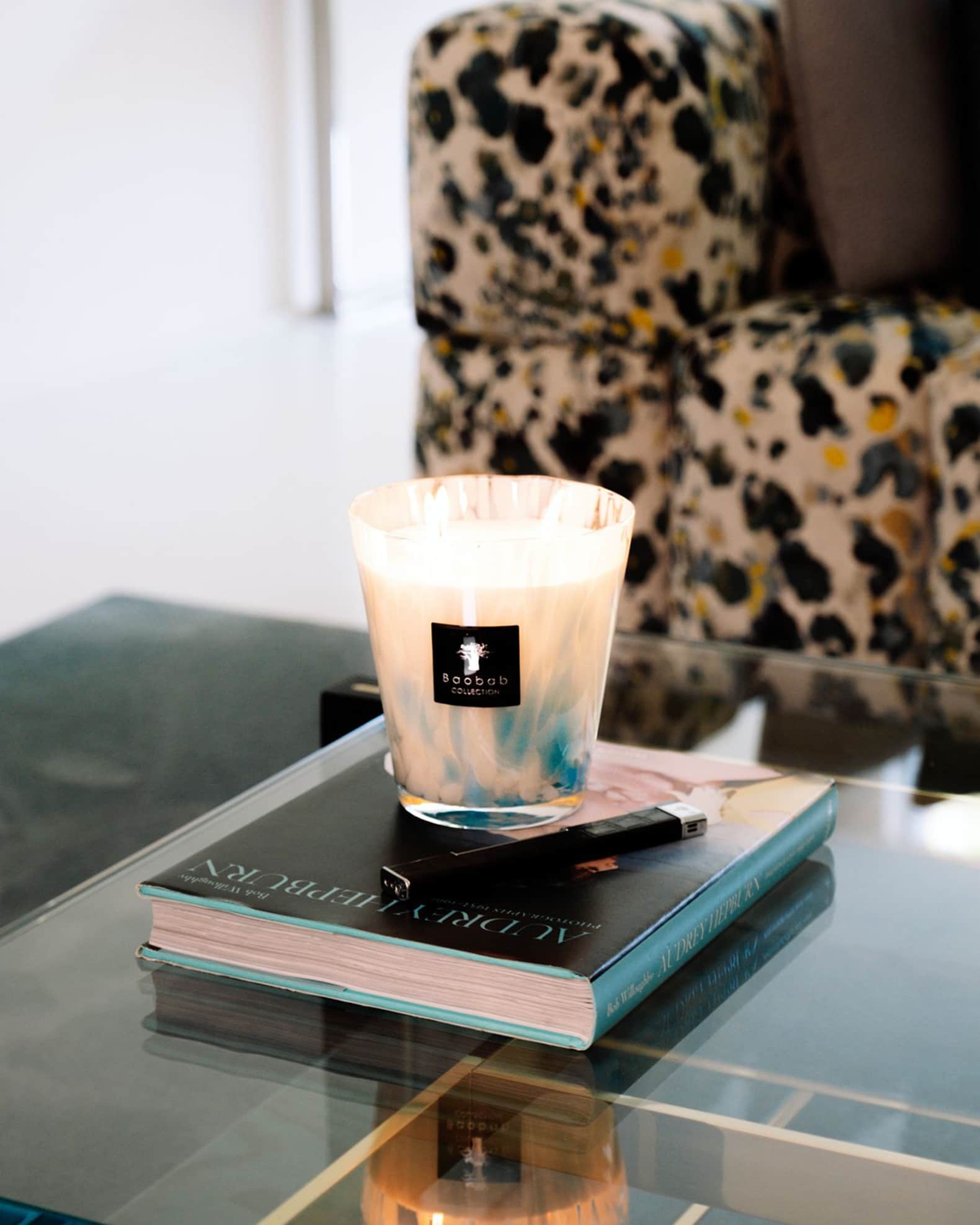 Baobab Collection Max 10 Sapphire Pearls Scented Candle | Horchow