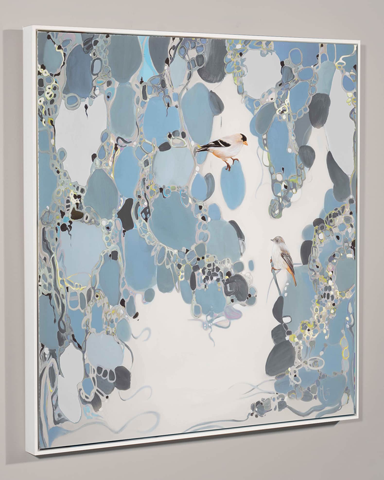 RFA Fine Art 'Enchanted Blue Garden' Wall Art | Horchow