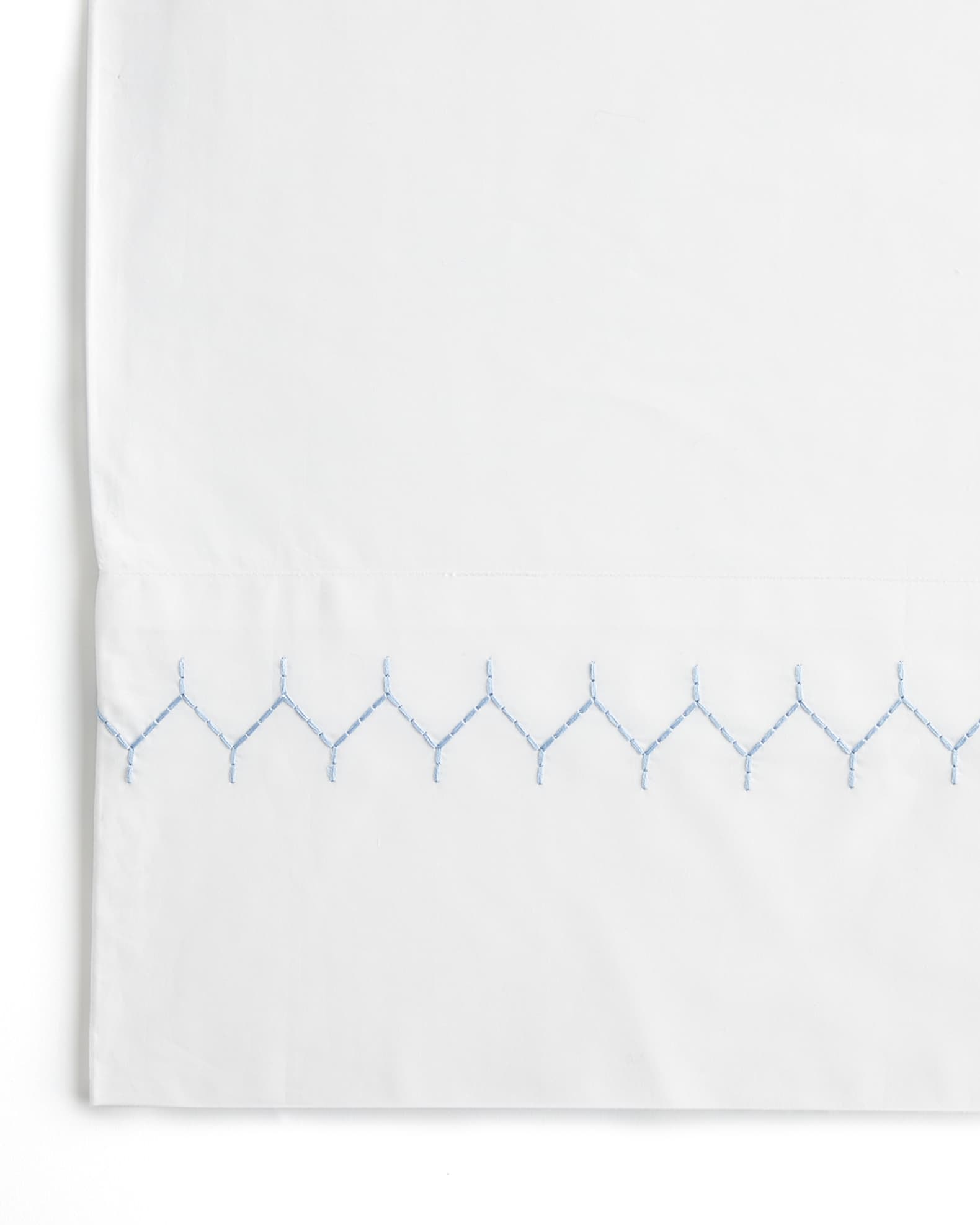 John Robshaw Stitched 300 Thread Count Pillowcases Set of 2, Standard ...