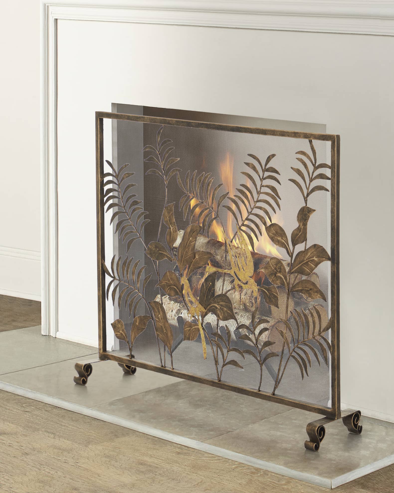 pretty fire screen