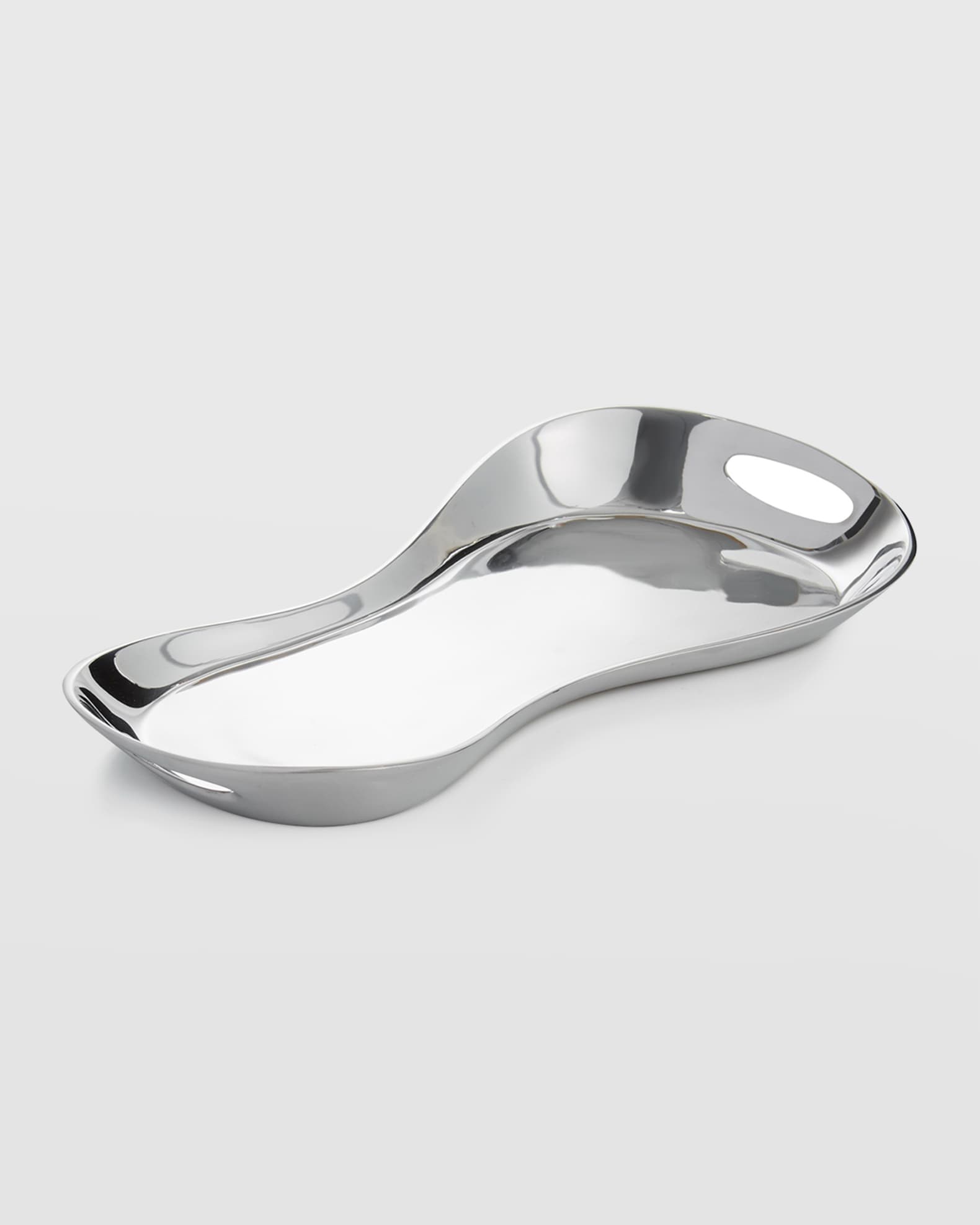 Nambe Morphik Handled Tray | Horchow