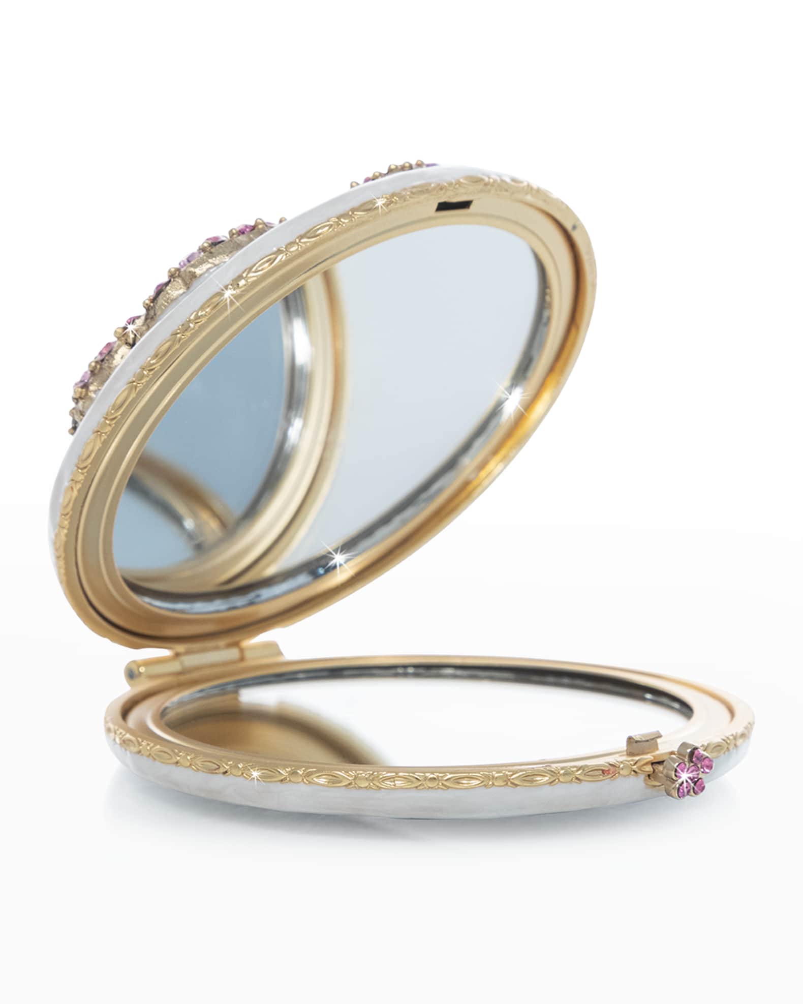 Jay Strongwater Peony Compact | Horchow