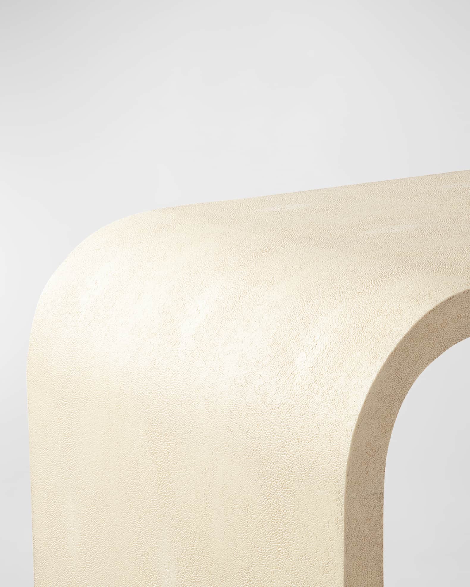 AERIN Faux Shagreen Console Table | Horchow