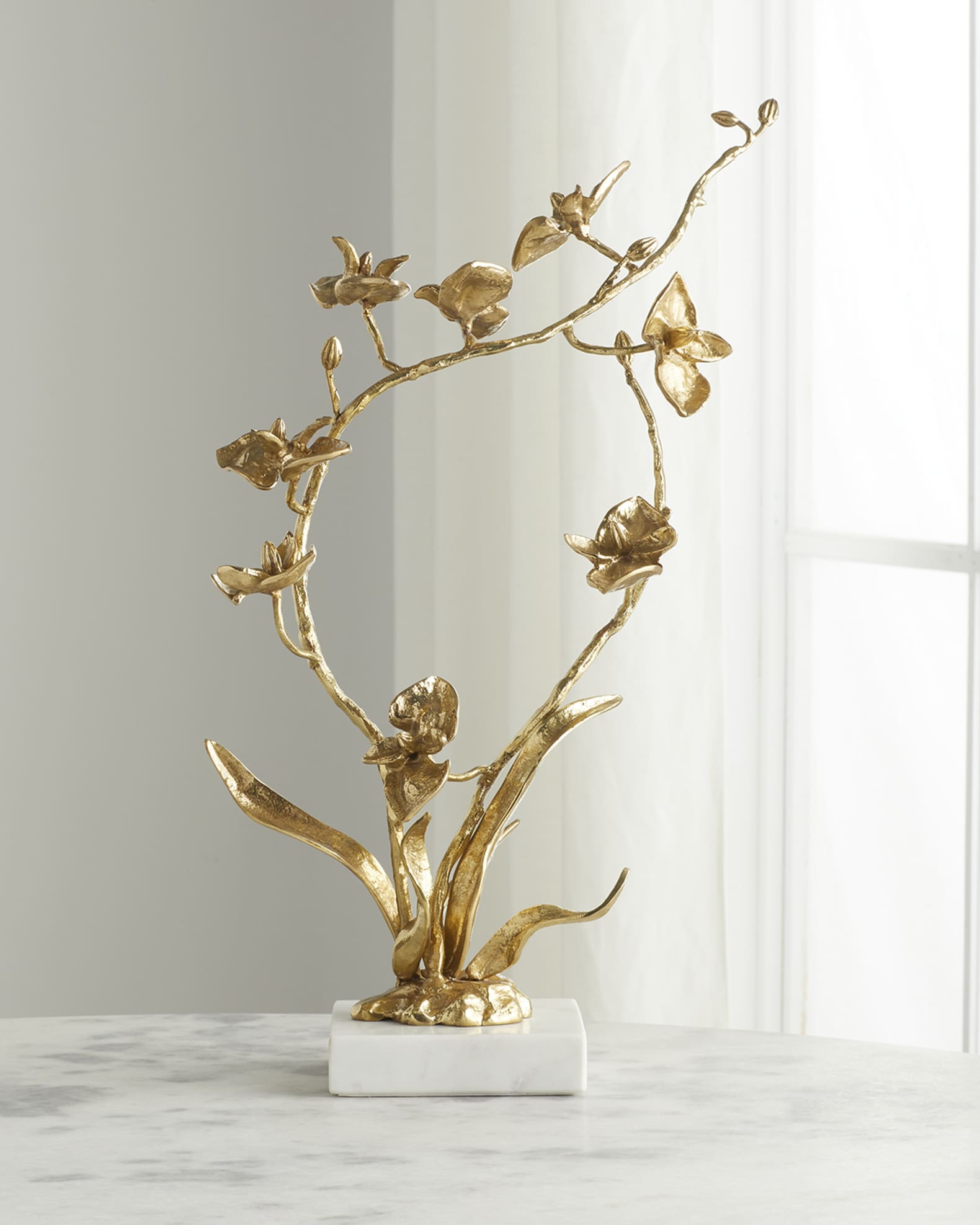 John-Richard Collection Orchids In Bloom II Sculpture | Horchow